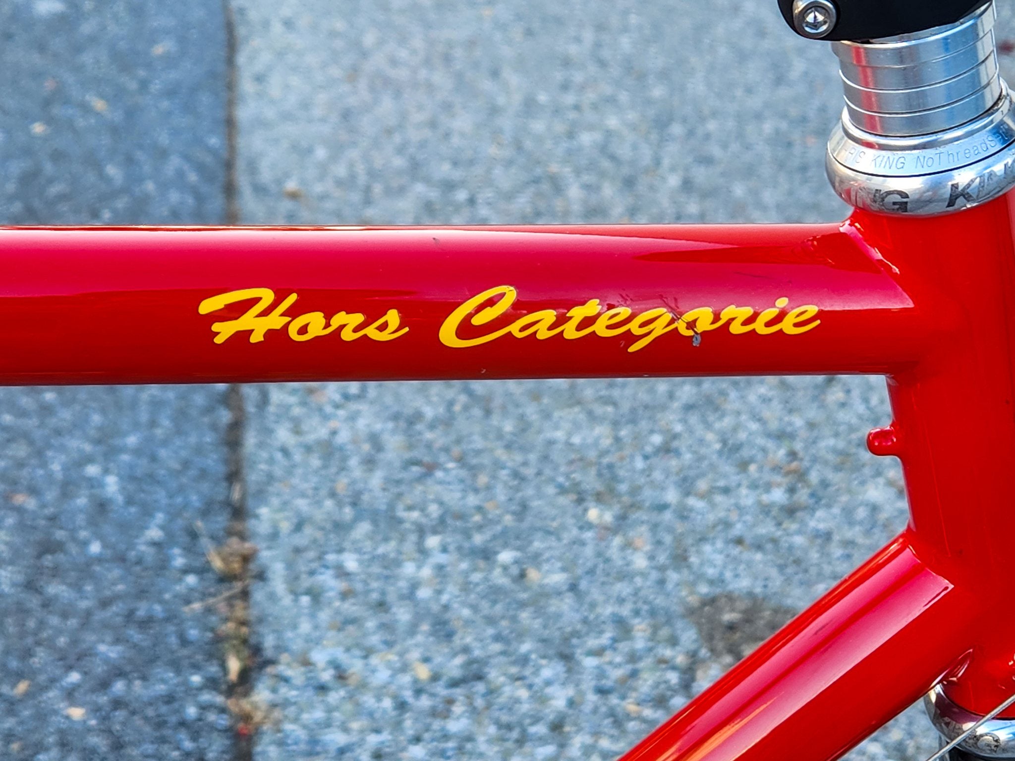 Serotta Hors Categorie Titanium Road Bike with DKS seatstays and ...