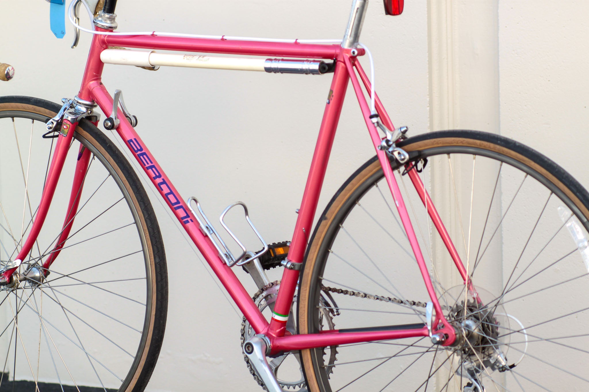 Bertoni Corsamondiale Vintage Lugged Steel Road Bike with Shimano 600 ...