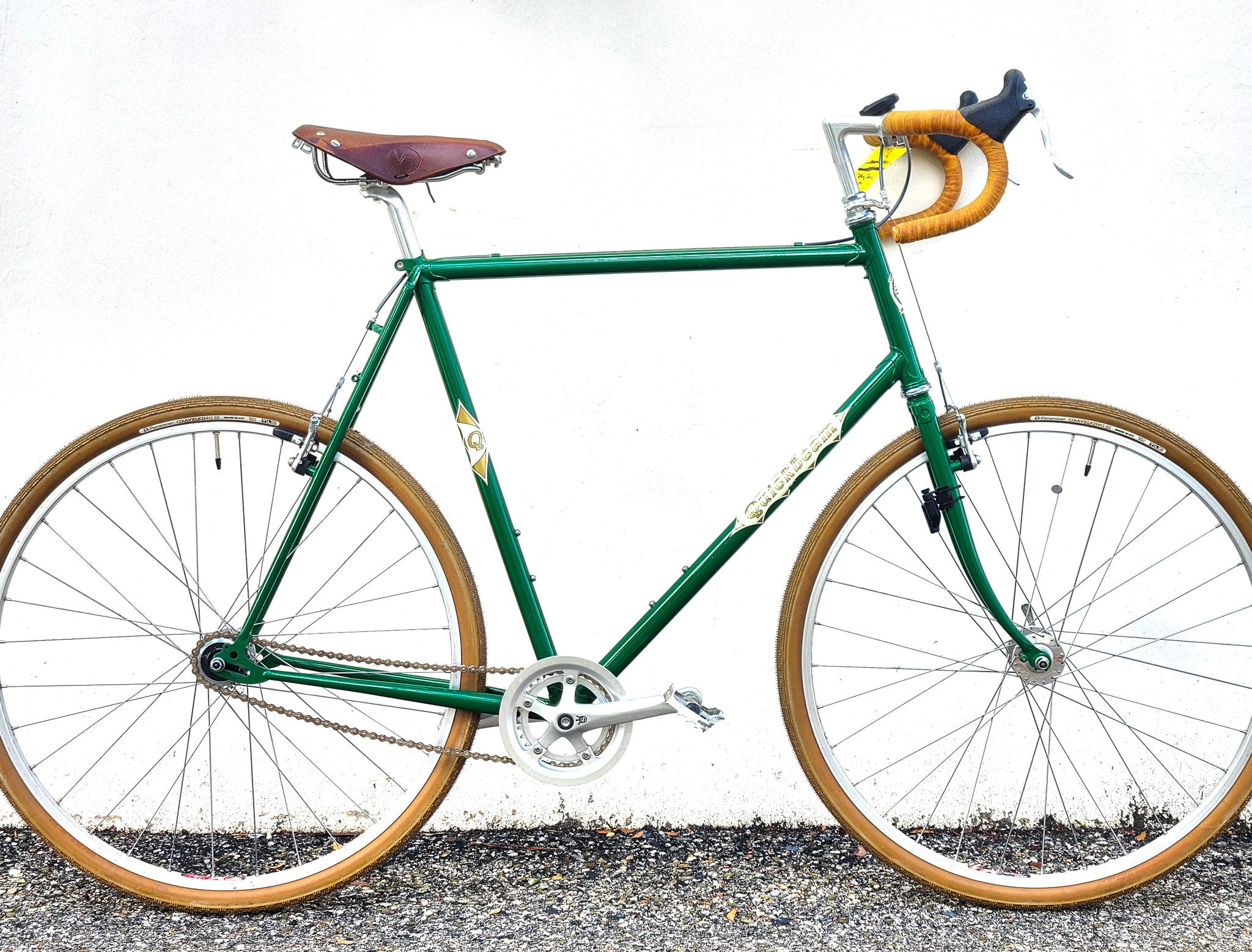 Rivendell Quickbeam Singlespeed Lugged Steel - Two Chainrings green ...