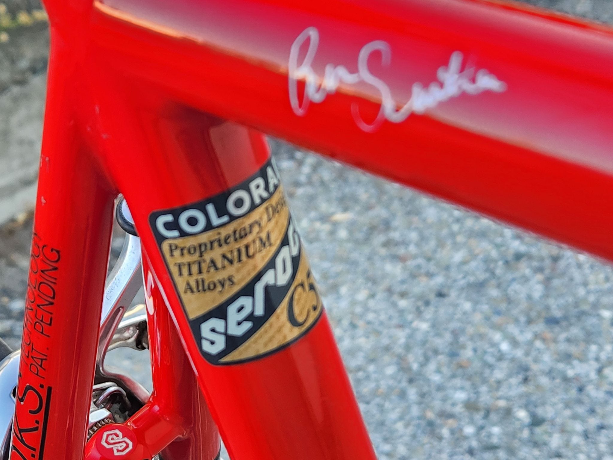 Serotta Hors Categorie Titanium Road Bike with DKS seatstays and ...