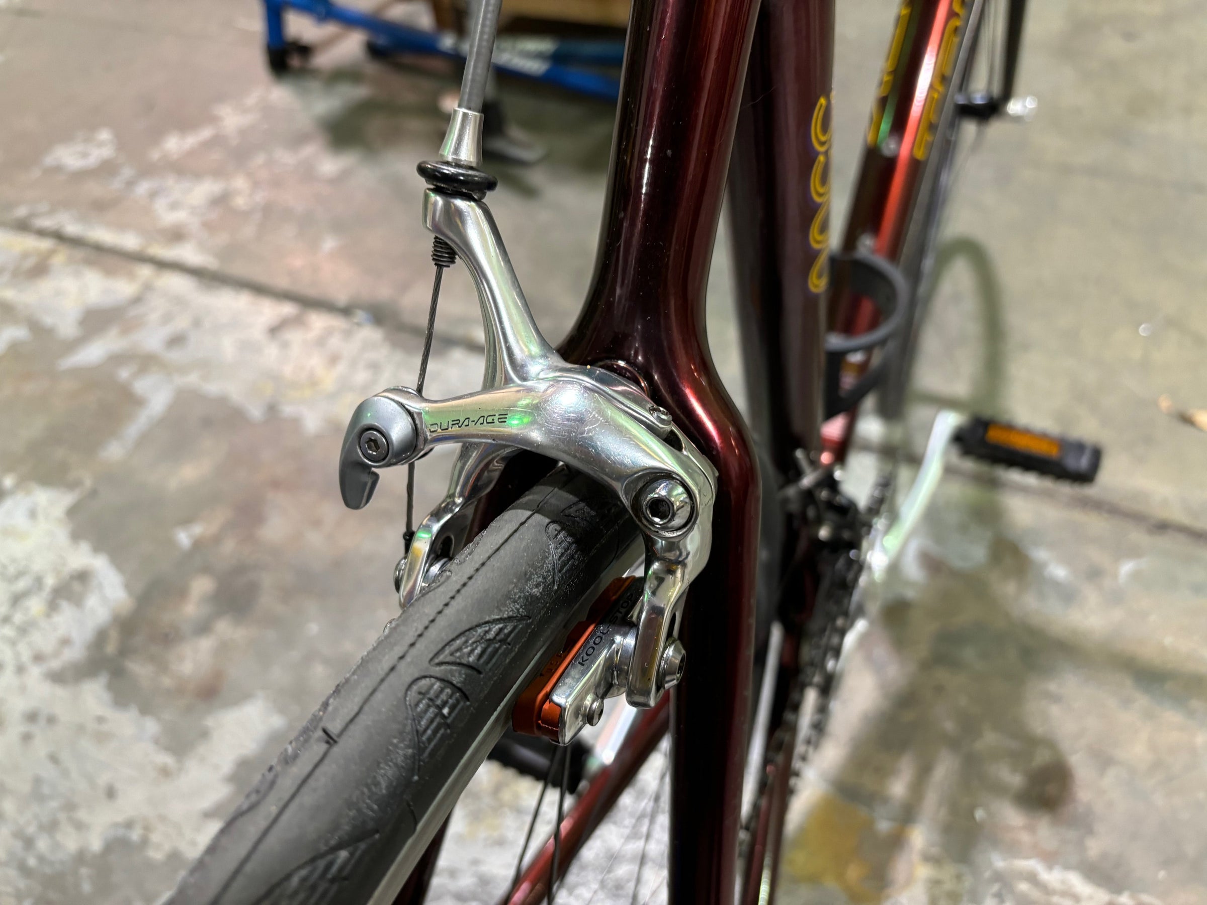 Trek 5500 OCLV Carbon Road Bike with Carbon Fork, Aero Wheels 60cm ...