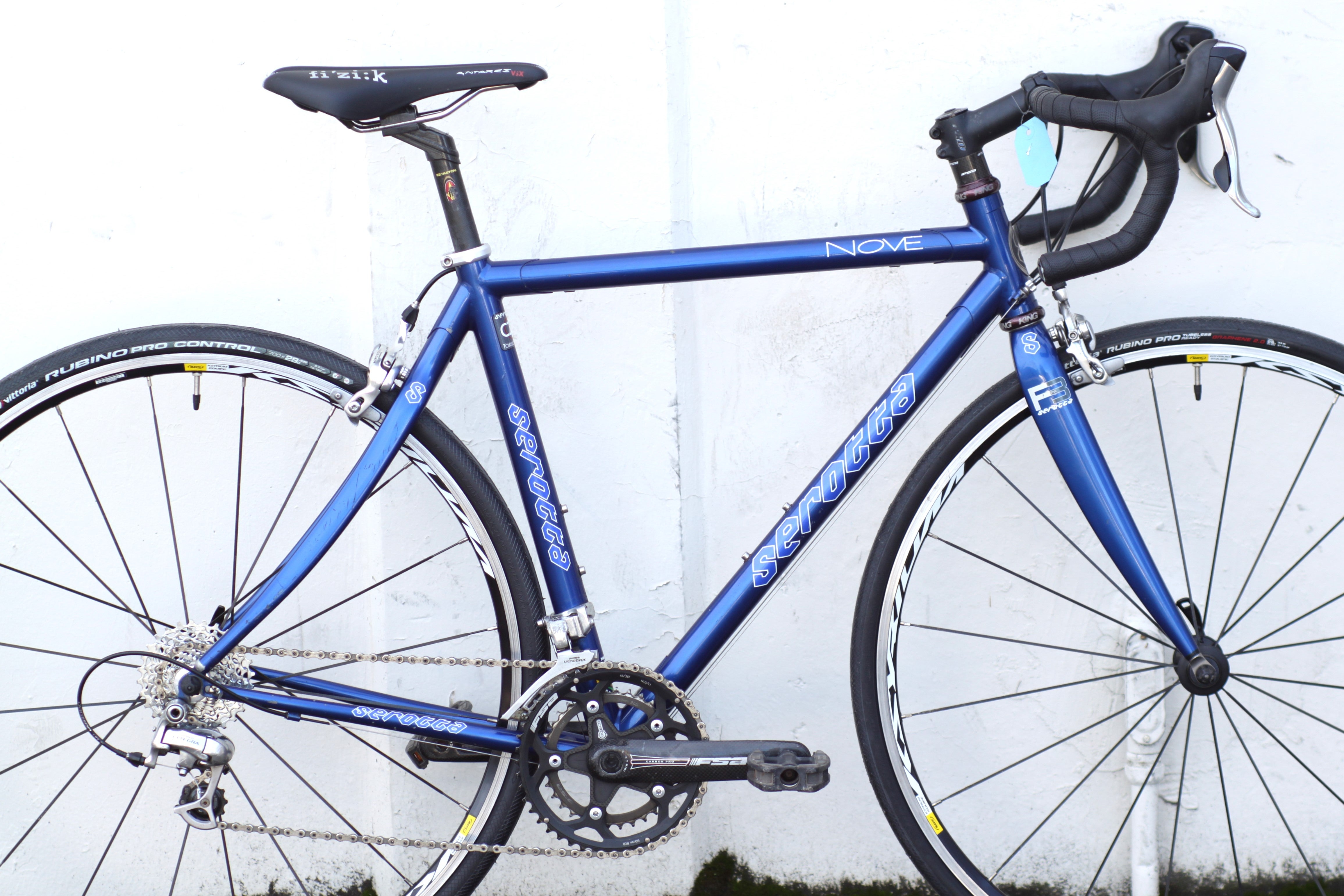 Serotta Nove Lugged Carbon Titanium Road Bike with Ultegra - Rare blue ...