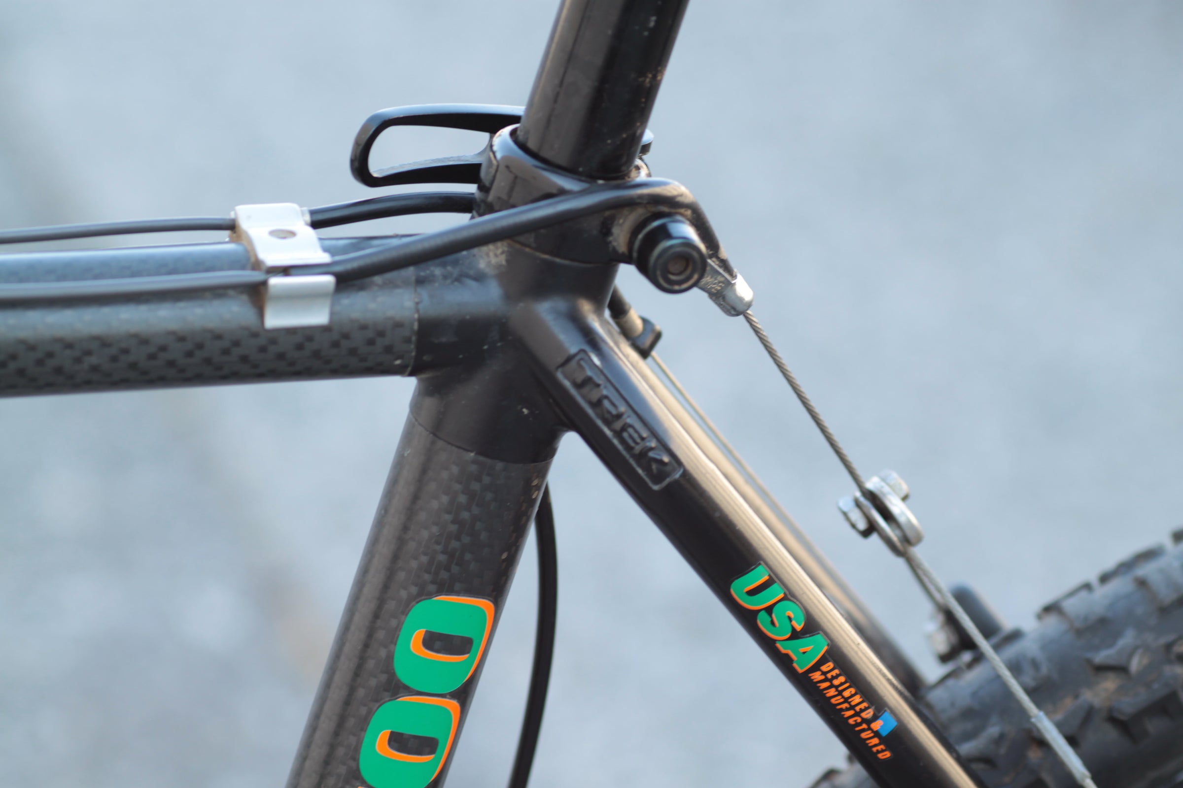 Trek Composite 8700 Vintage Carbon Hardtail MTB with Trek DS2 Fork ...