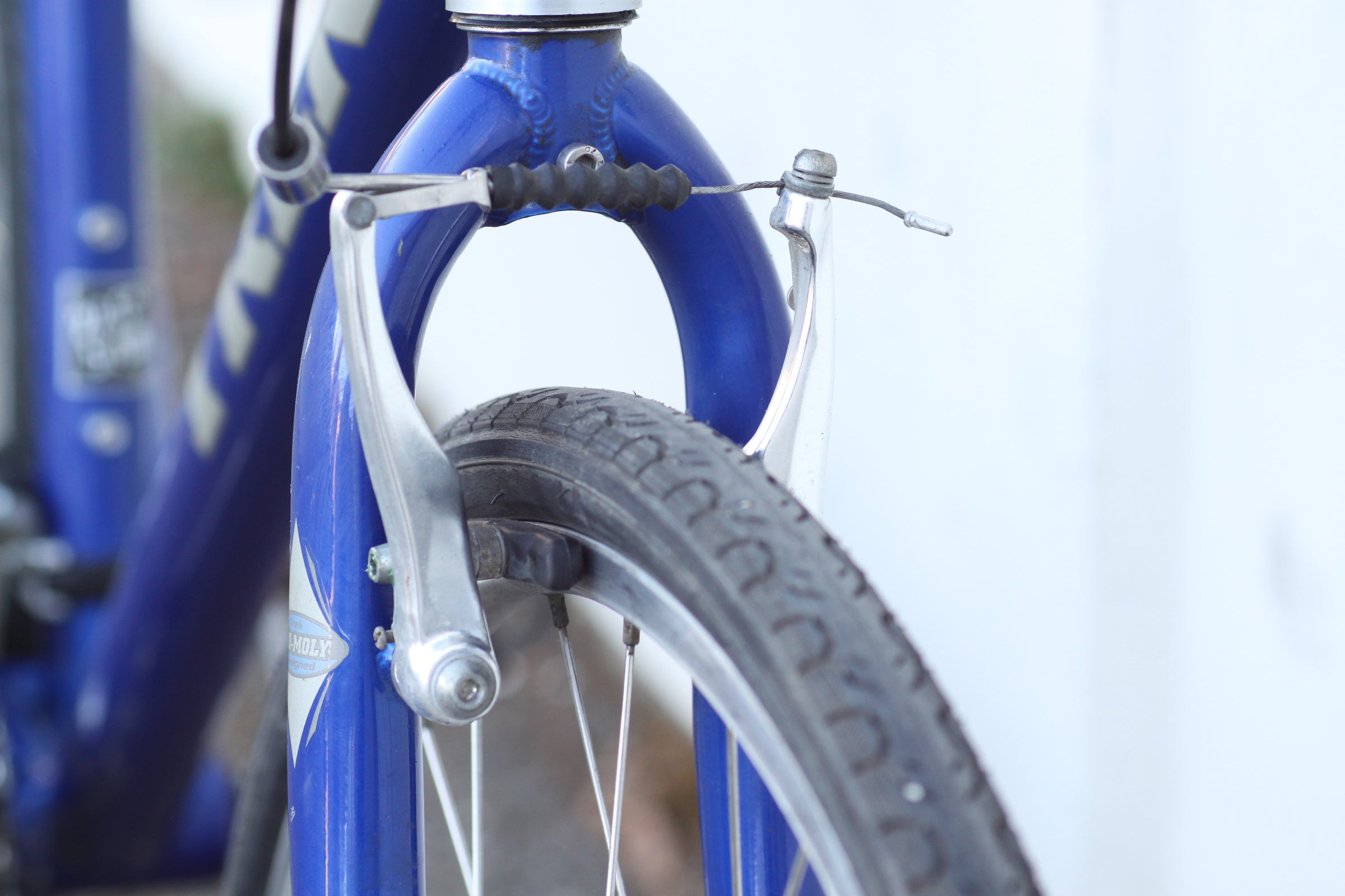 Trek Multitrack 7300 Commuter Hybrid Bike - Made in USA - Tall Bike 22.5"/57cm blue - PBMY ...