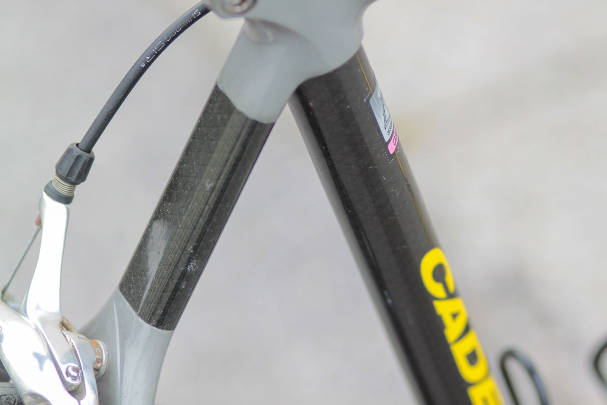 Giant Cadex CFR 2 Vintage Carbon Road Bike Yellow/Black | Used Bikes ...