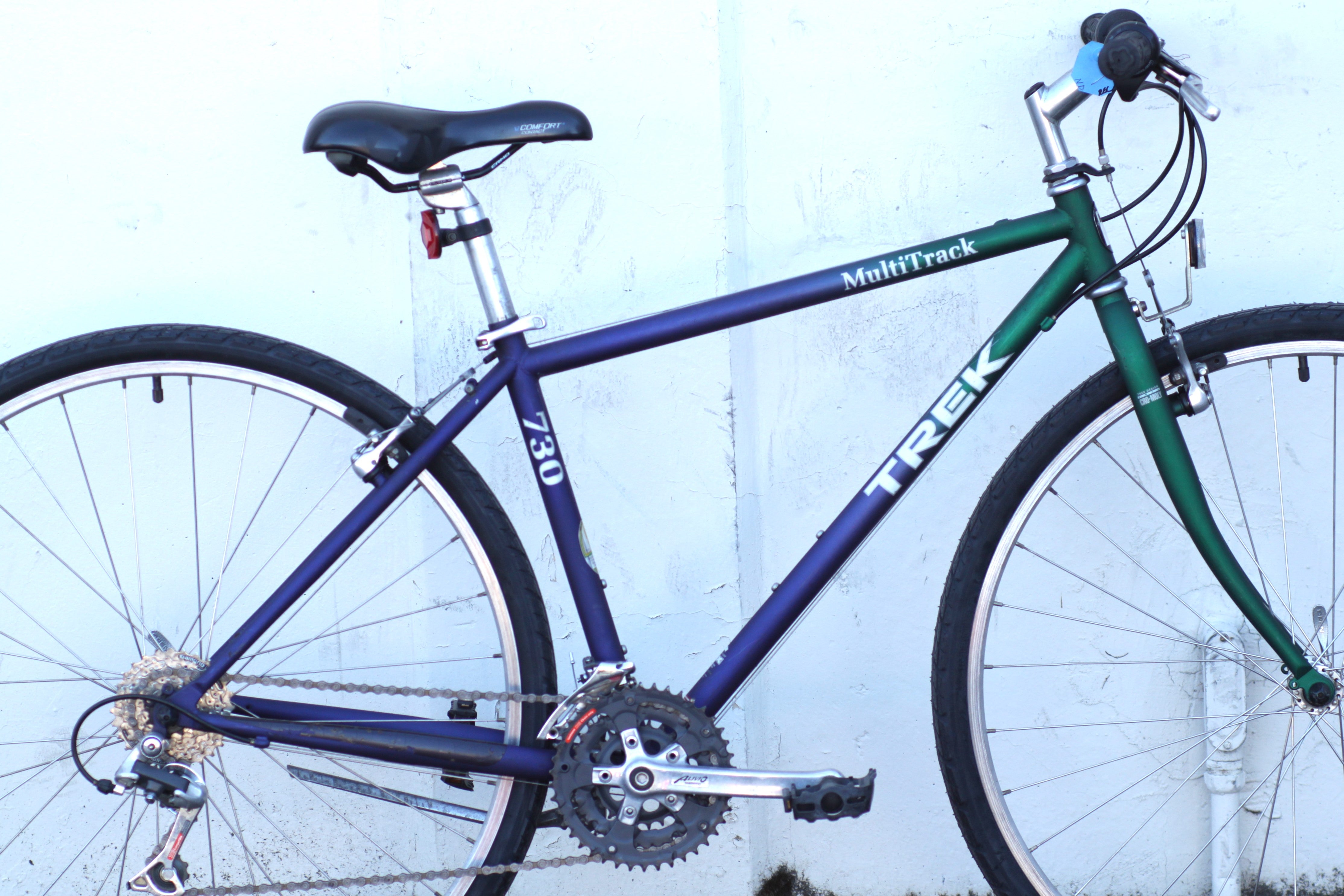 Trek MultiTrack 730 True Temper Cromoly Commuter Hybrid Bike purple ...