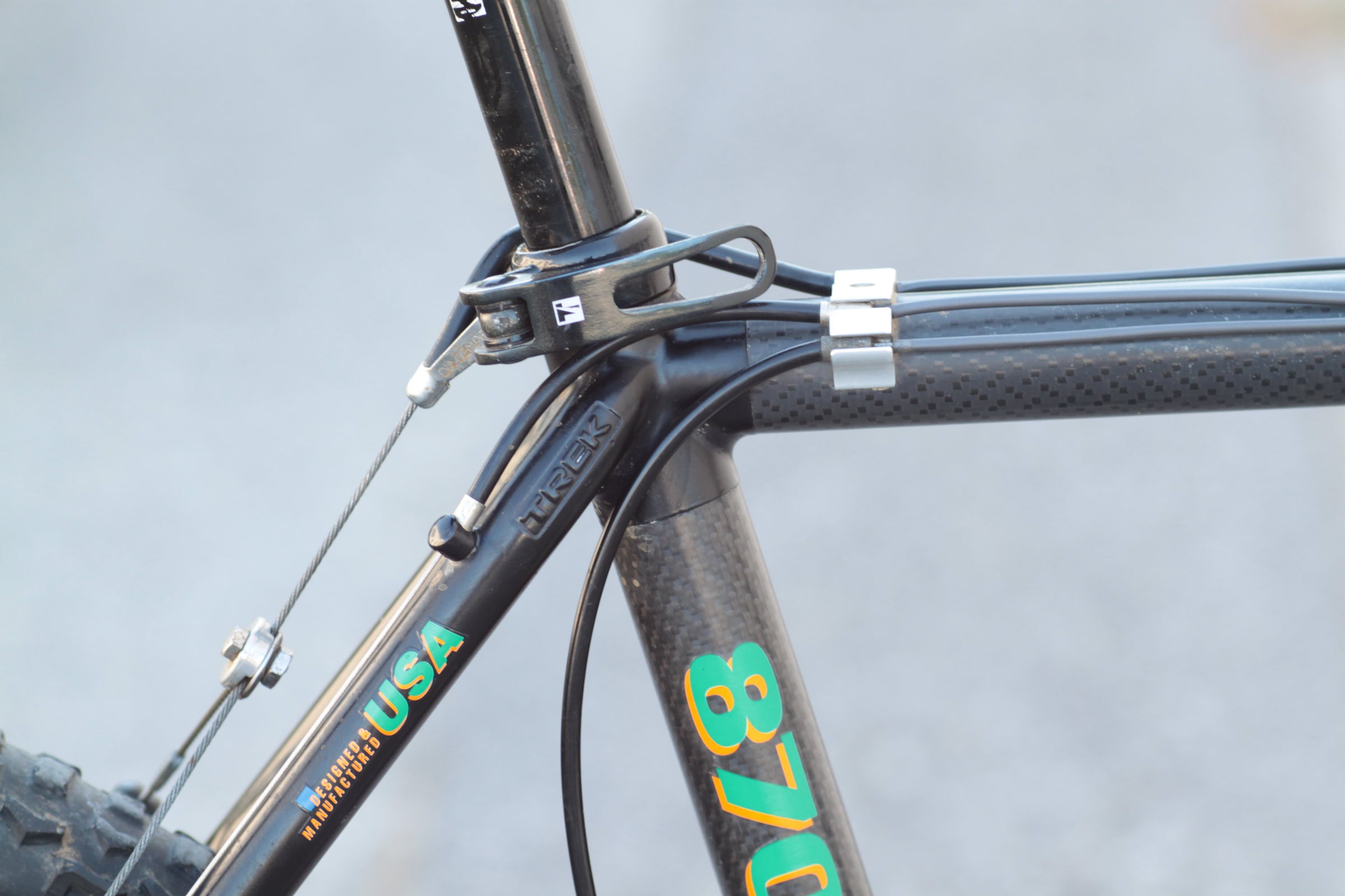 Trek Composite 8700 Vintage Carbon Hardtail MTB with Trek DS2 Fork ...