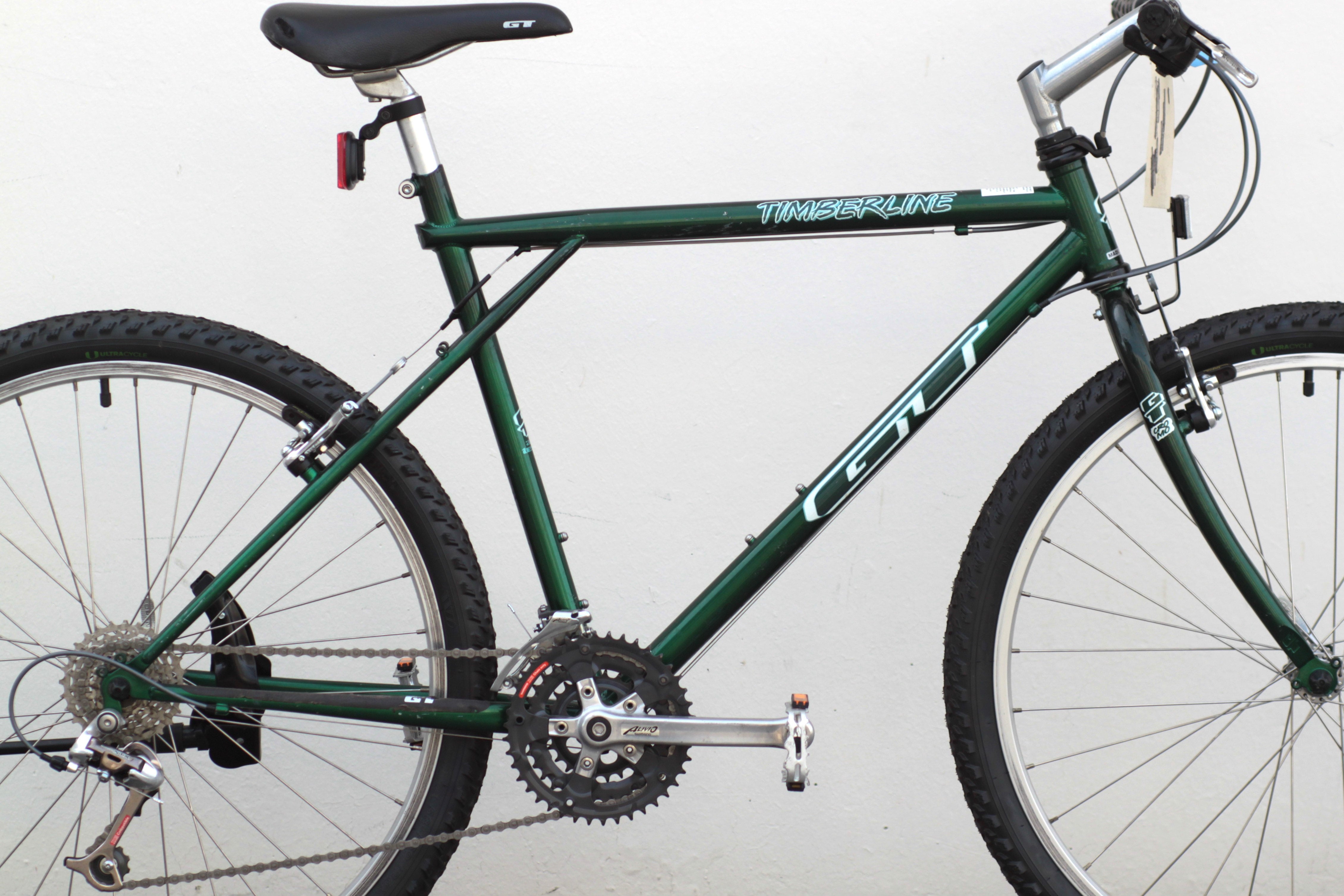 GT Timberline Vintage Triple Triangle Hardtail MTB green - XWOZ | Used ...