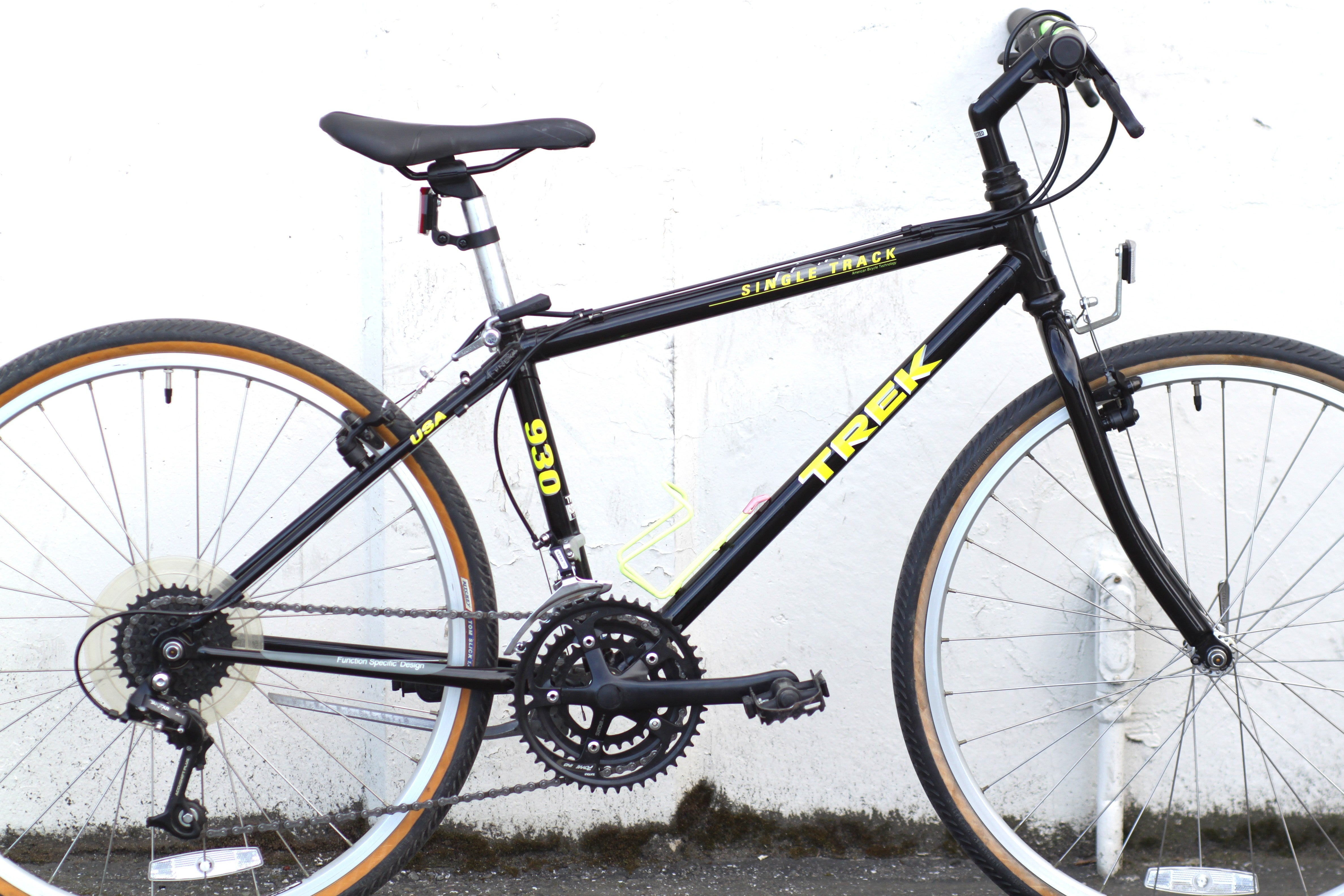 Trek 930 Single Track MTB Turned City Cruiser Hybrid Bike 15" black ...