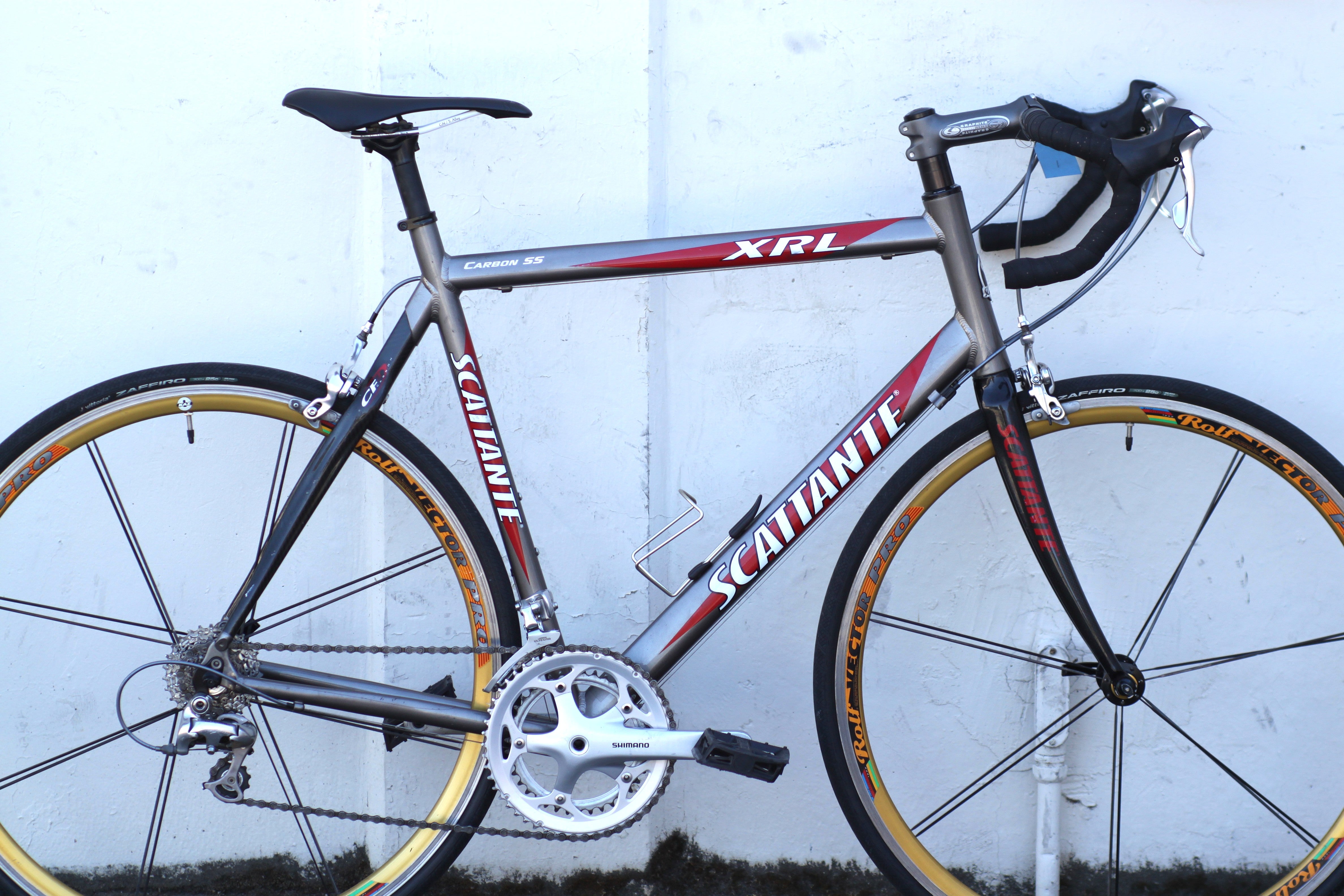Scattante XRL Carbon SS Alloy/Carbon Road Bike with Rolf Vector Pro ...