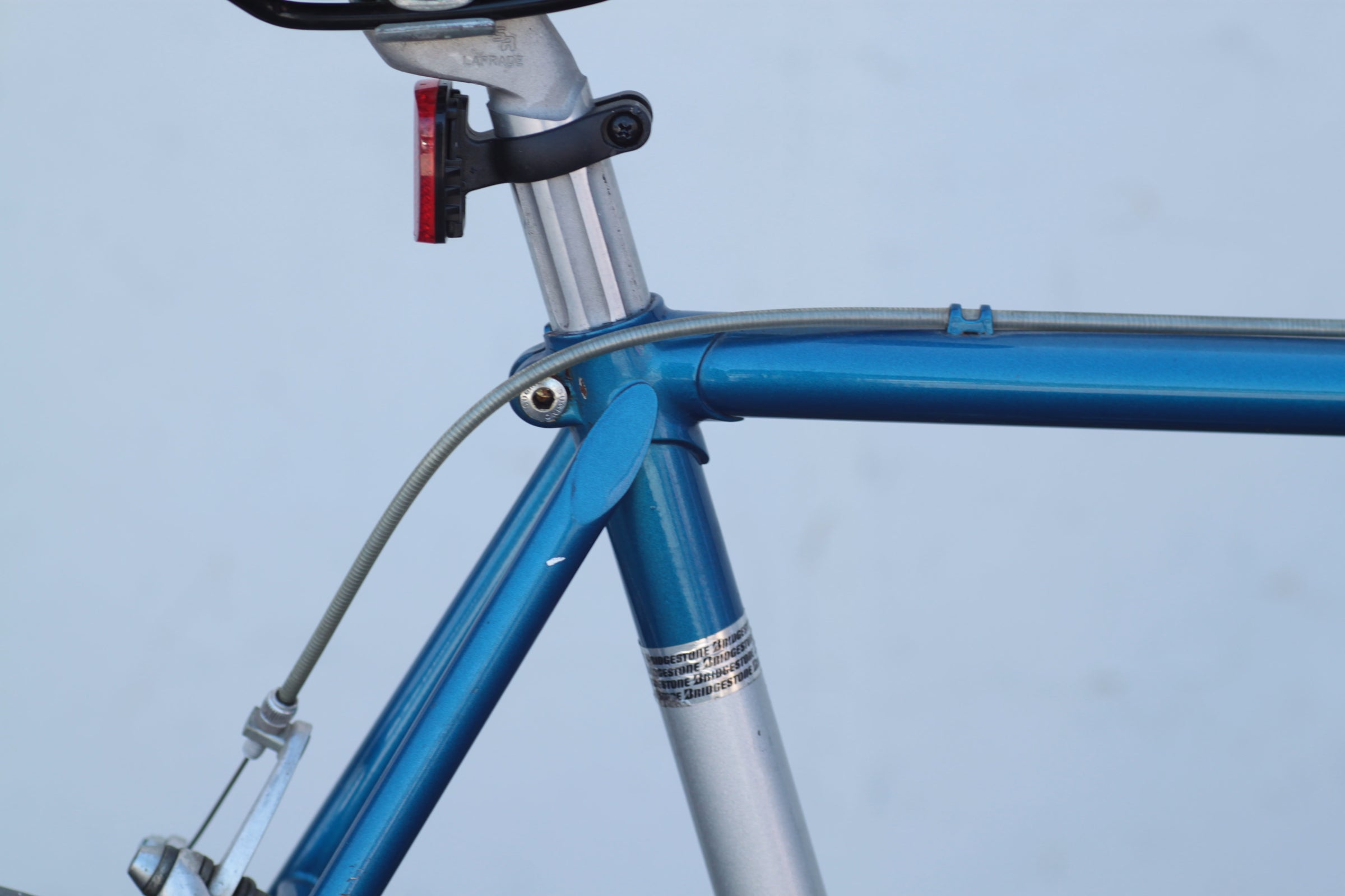 Bridgestone 500 Vintage Lugged Steel Road Bike blue 57cm Bridgestone 500 Vintage Lugged Steel Road Bike blue 57cm