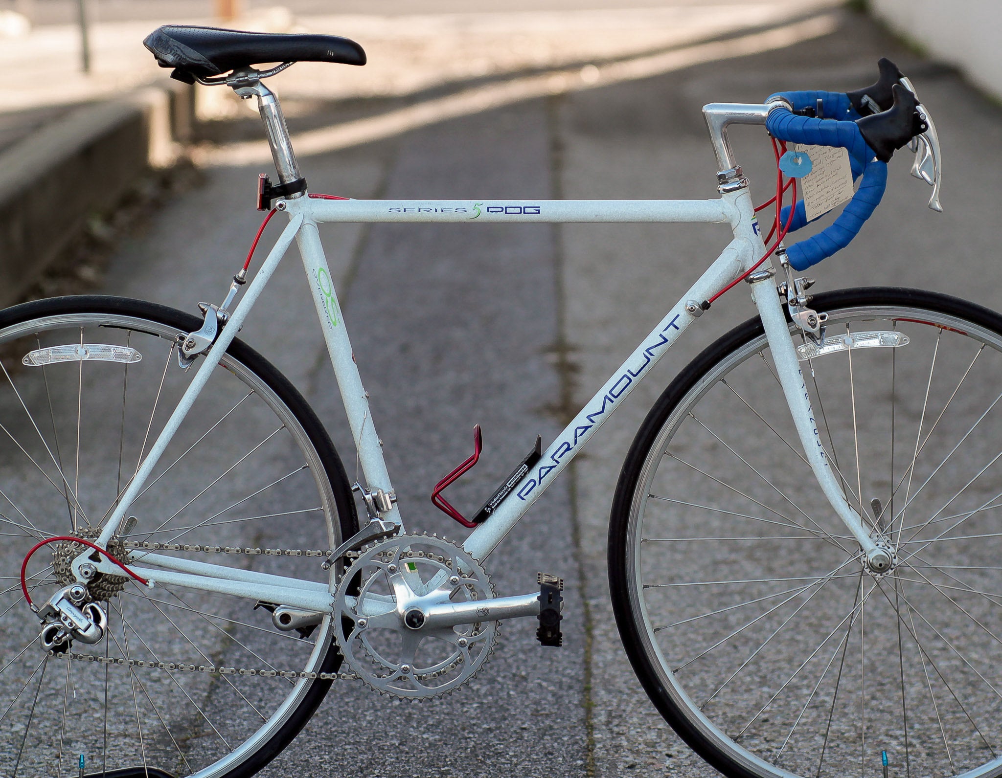 Paramount Series 5 PDG Vintage Road Bike with Campagnolo Chorus white ...