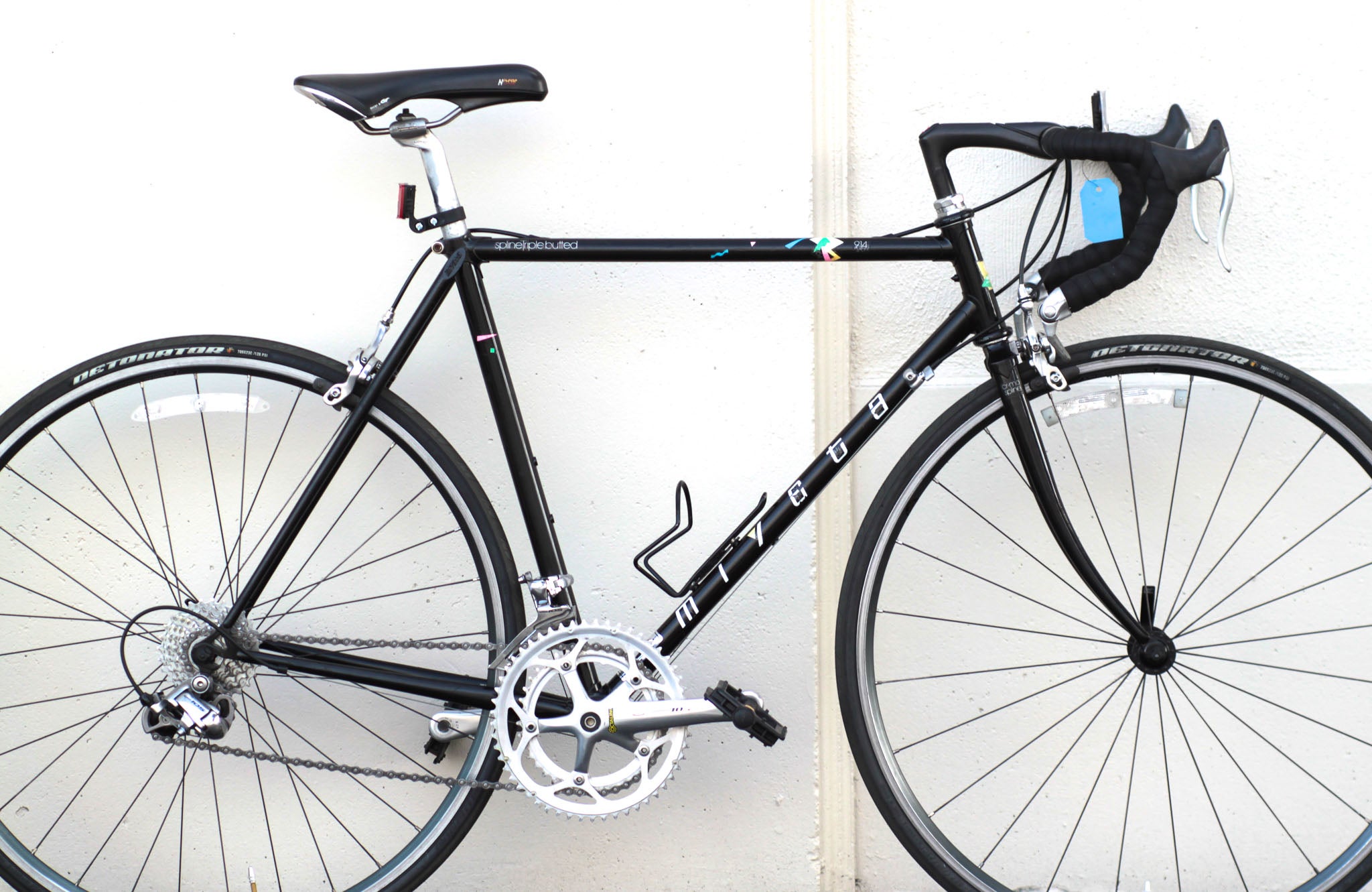 Miyata 914 Lugged Steel Road Bike - Made in Japan black - YOSU | Used ...