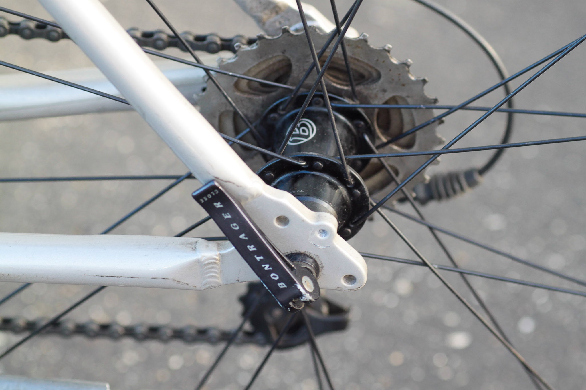 Trek 7500 FX Commuter Hybrid Bike - Aluminum Frame silver - VGPB | Used Bikes for Sale - Silicon ...