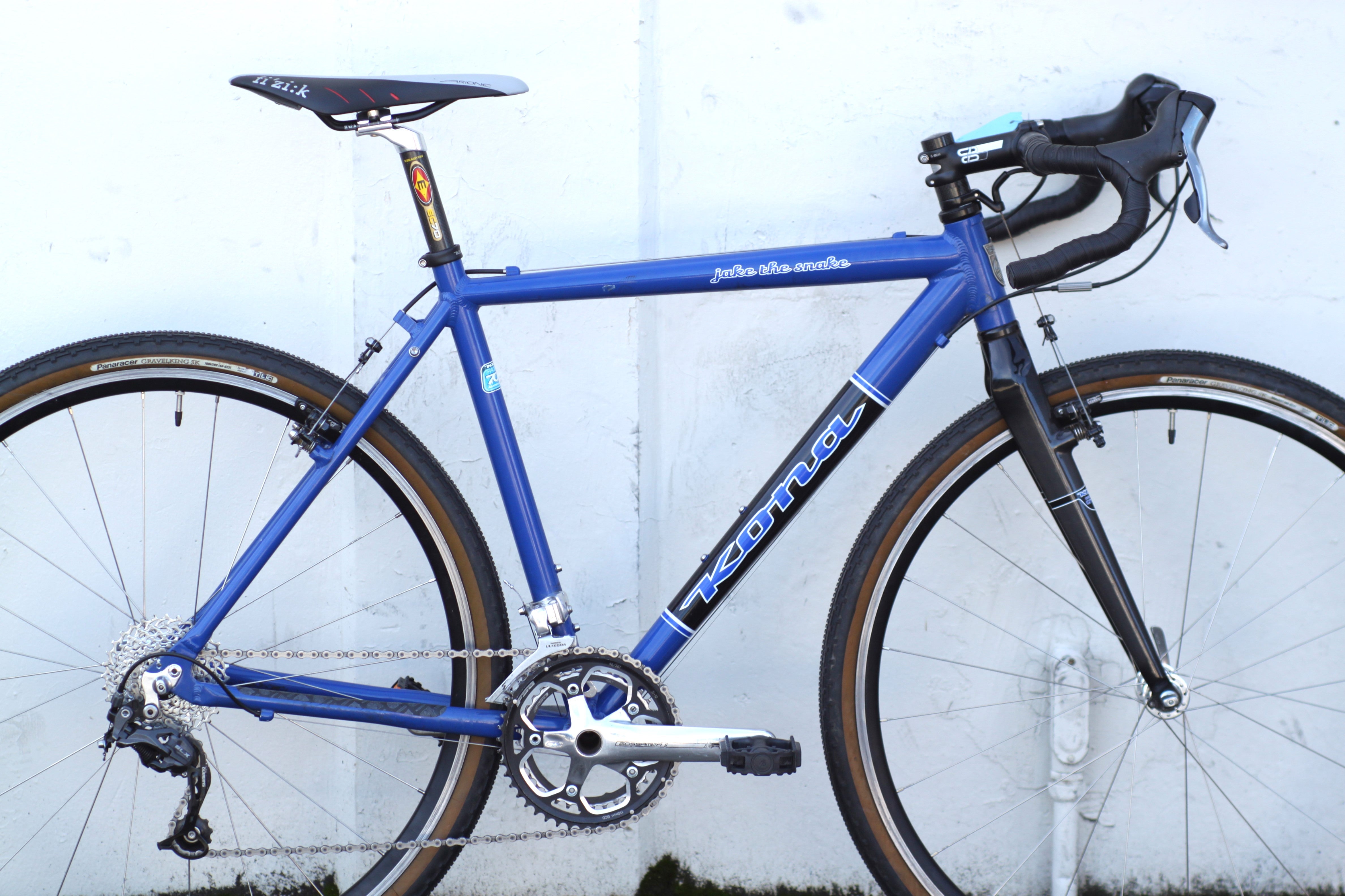 Kona Jake the Snake Cyclocross Gravel Bike with Carbon Fork, Flared ...