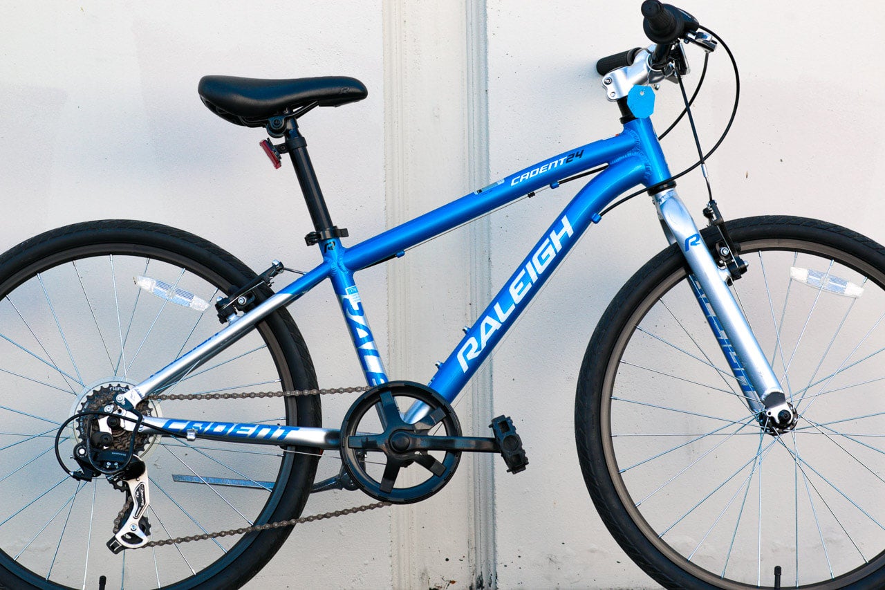Raleigh Cadent 24 Kid's Hybrid Bike - 7-Speed blue - JTCH | Used Bikes ...