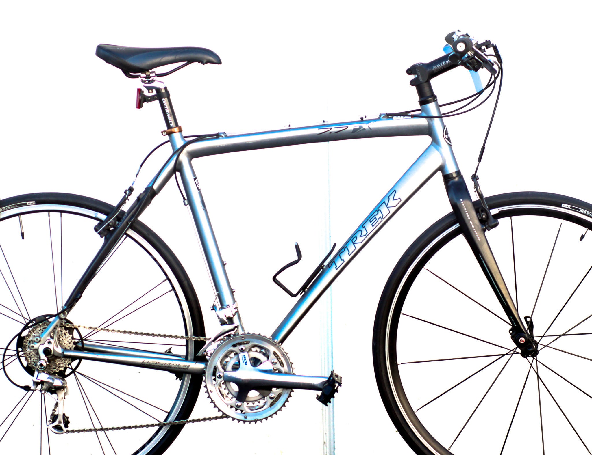 Trek 7.7 FX Hybrid / Flat Bar Road Bike with Carbon Stays 22.5"/57cm ...