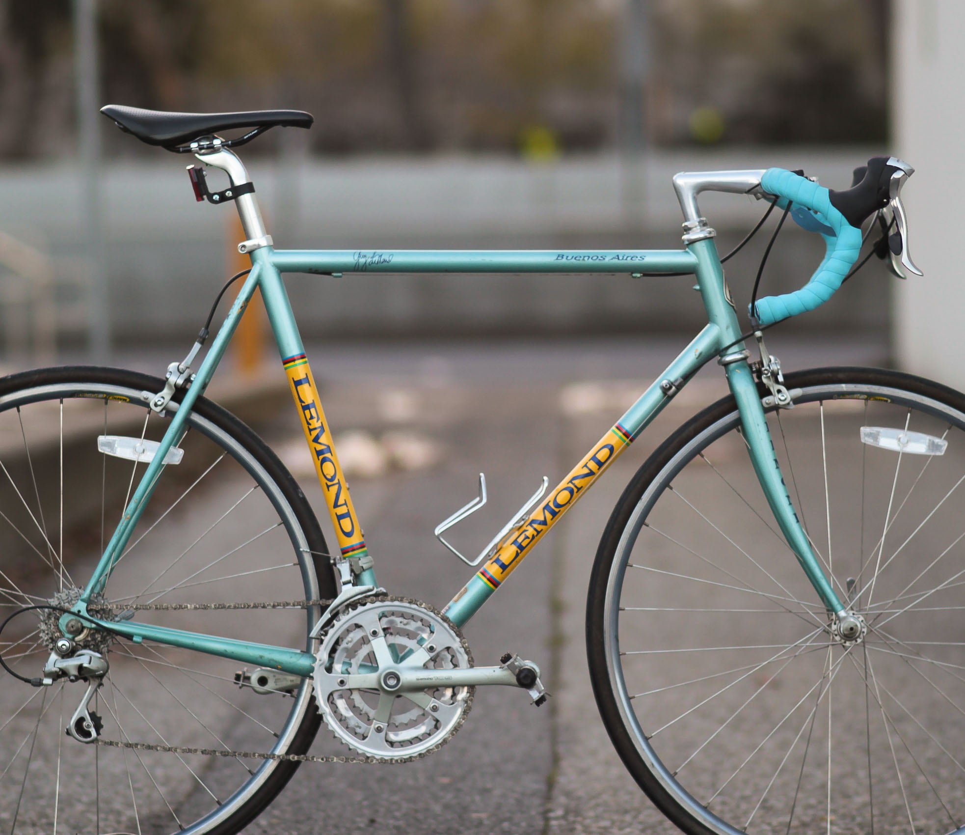 LeMond Buenos Aires Made in the USA Vintage Steel Road Bike with Cinelli Stem and Bars Blue ...