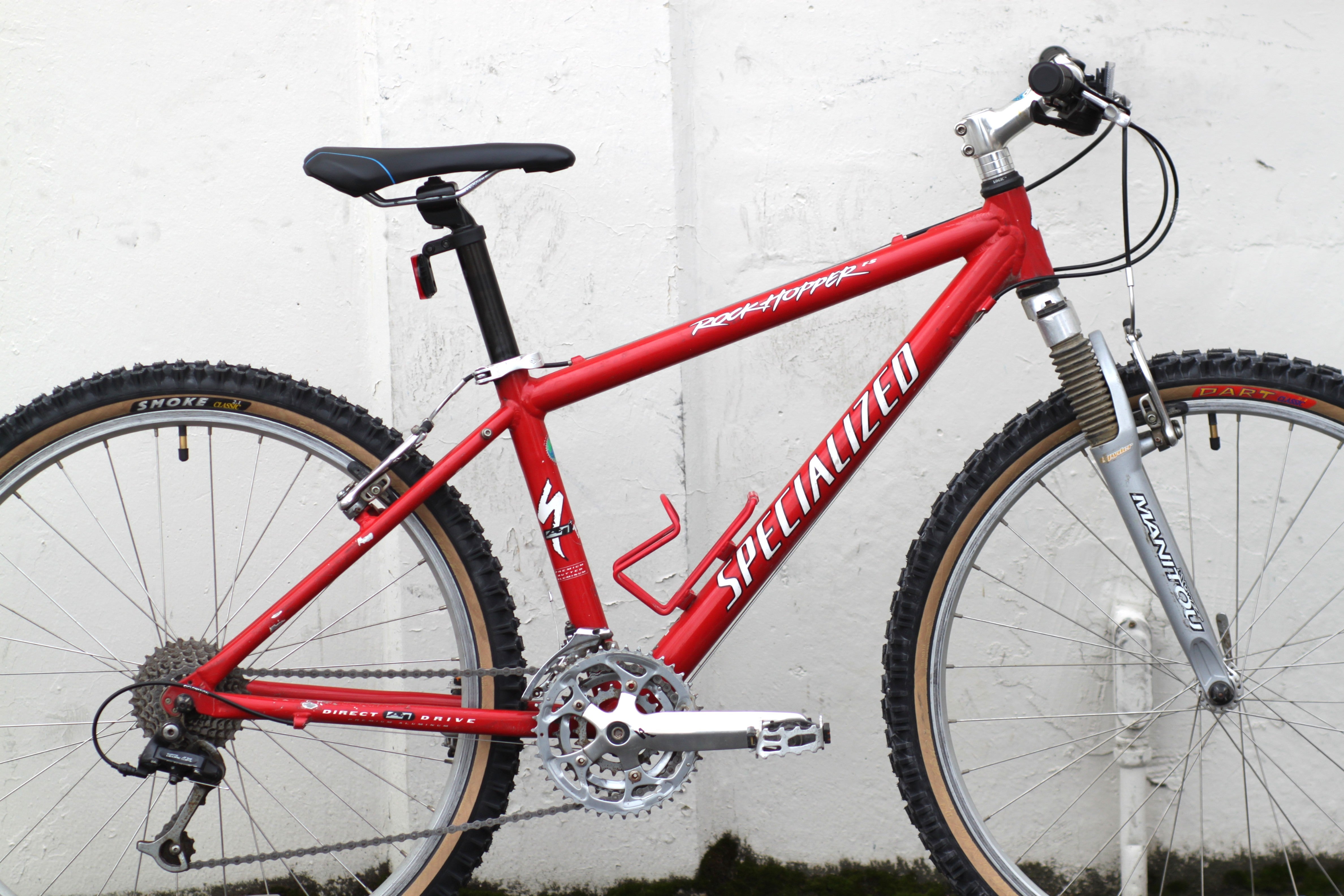 Specialized RockHopper A1 FS Hardtail MTB with Manitou Fork 15" red ...