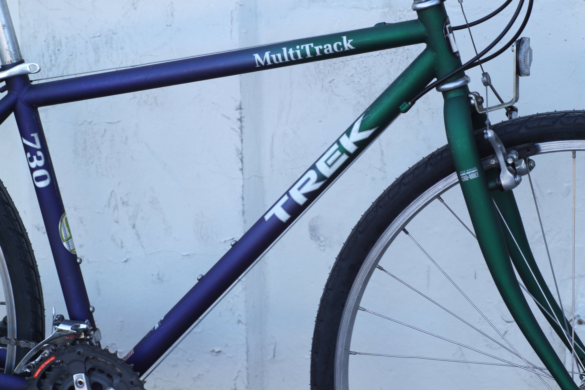 Trek MultiTrack 730 True Temper Cromoly Commuter Hybrid Bike purple ...