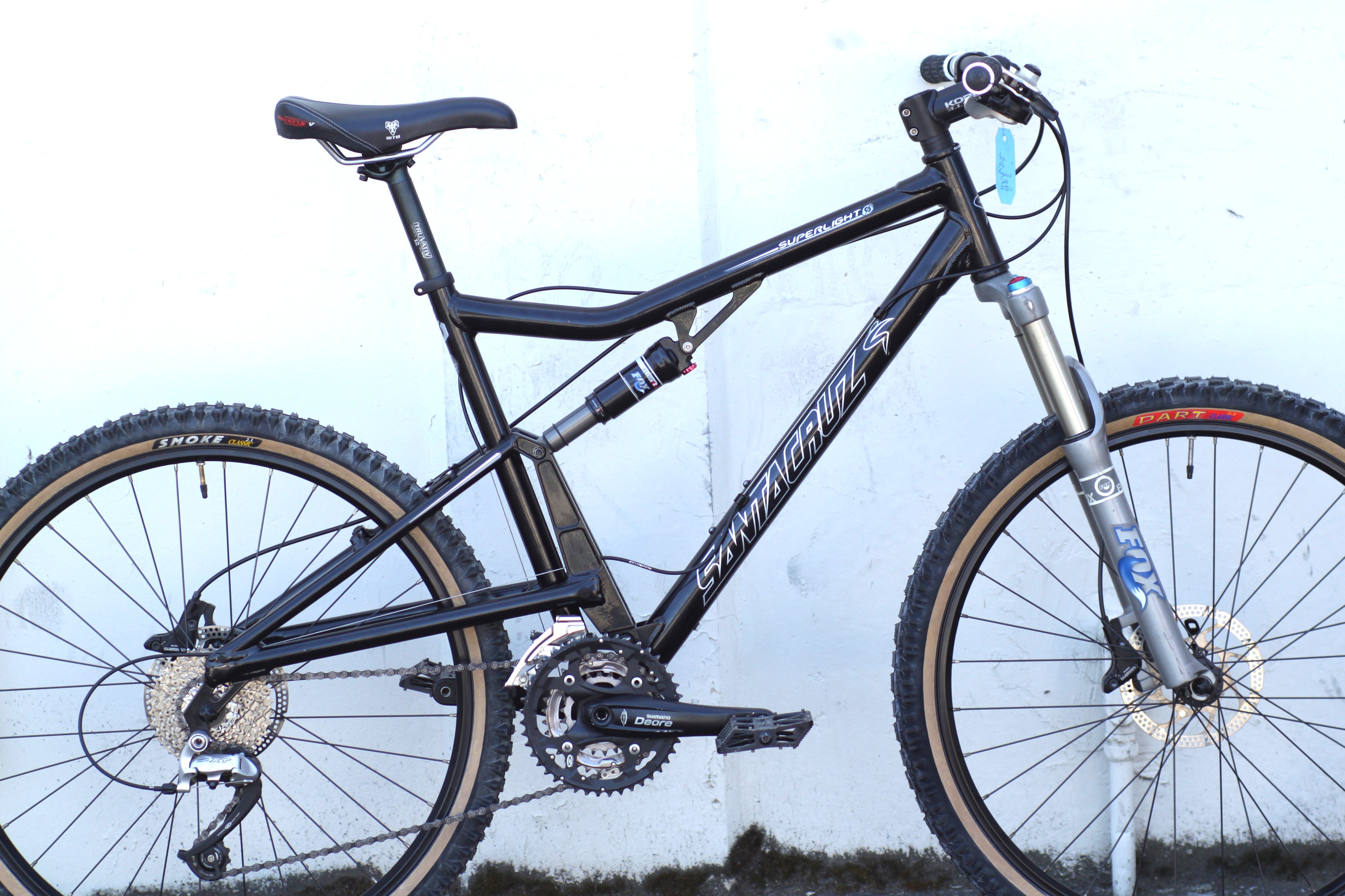 Santa Cruz Superlight Full Suspension MTB with Disc Brakes, New Tires ...