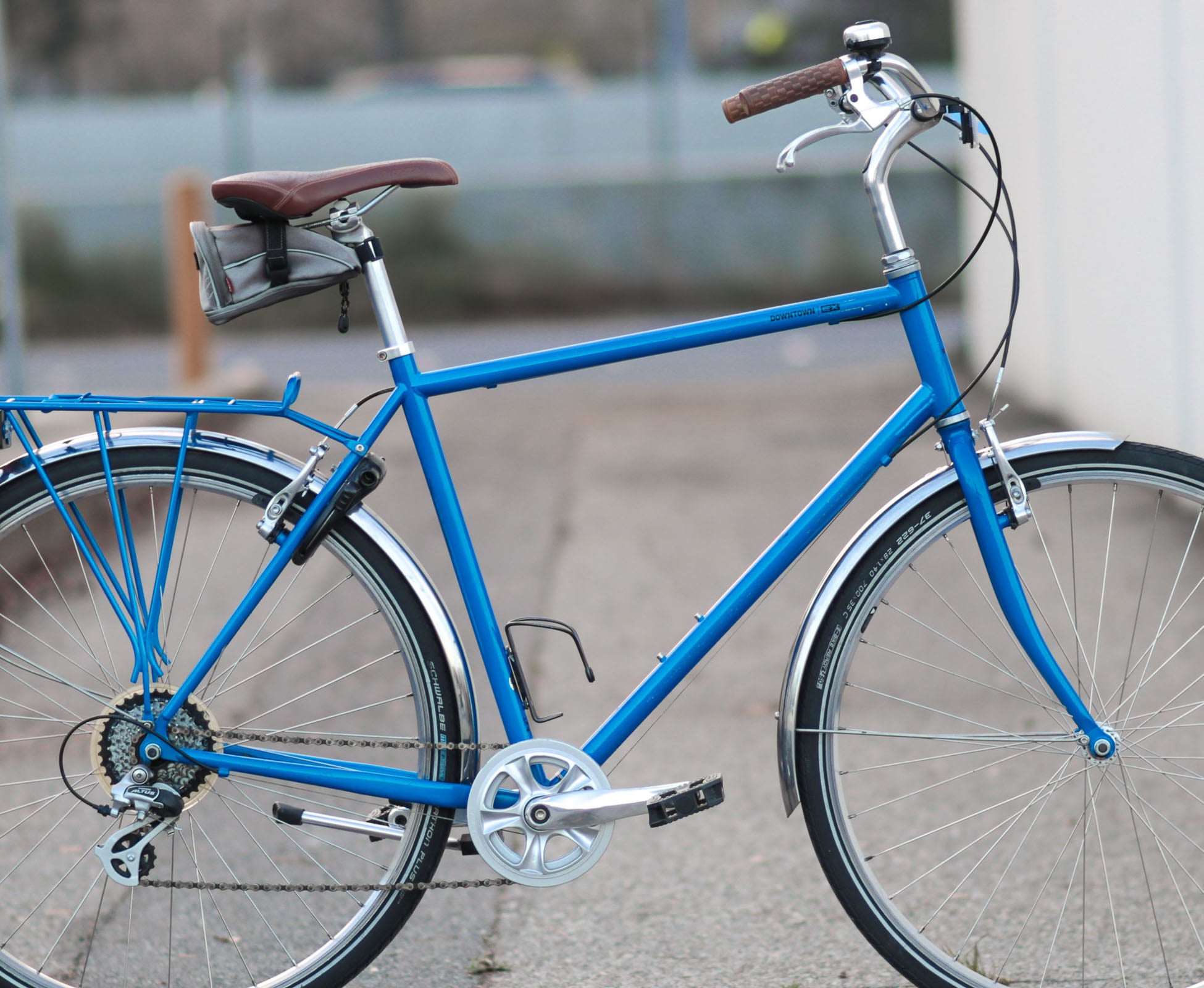 Breezer Downtown EX City / Commuter / Hybrid Bike Blue | Used Bikes for ...