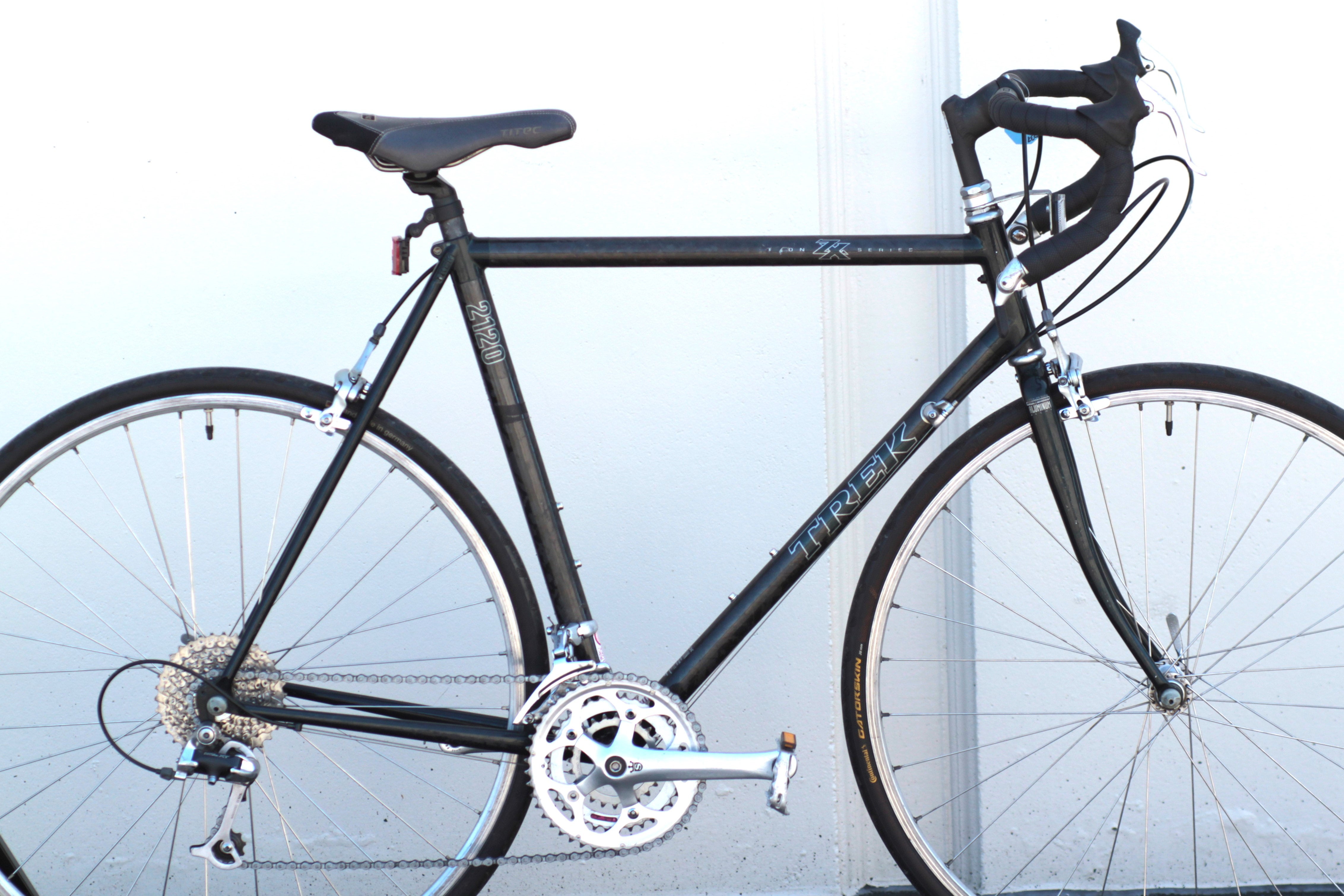 Trek 2120 ZX Carbon/Alloy Road Bike with Shimano 105 Triple green/black ...