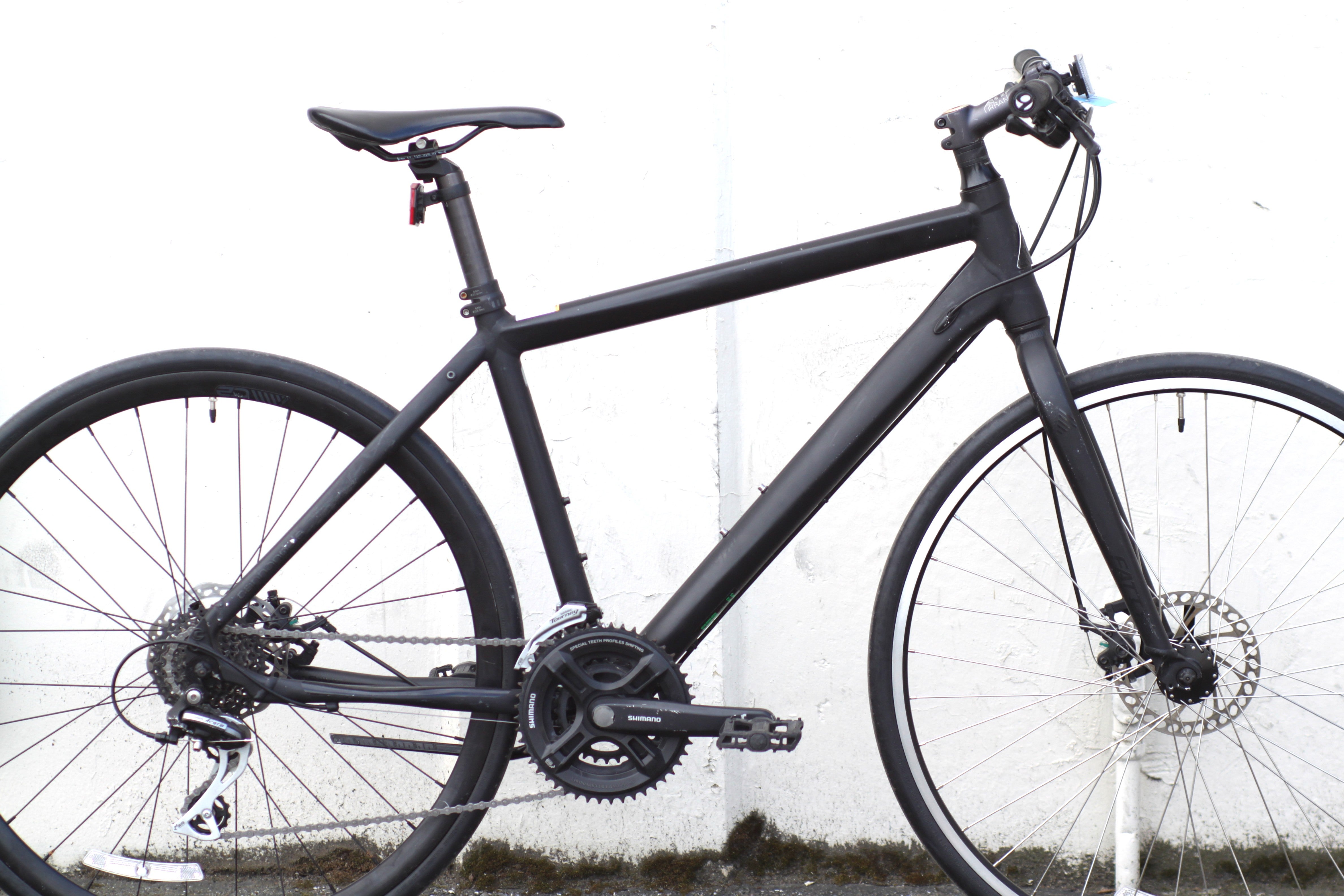 Cannondale Bad Boy 4 AL Si Commuter City Bike with Disc Brakes MD black ...