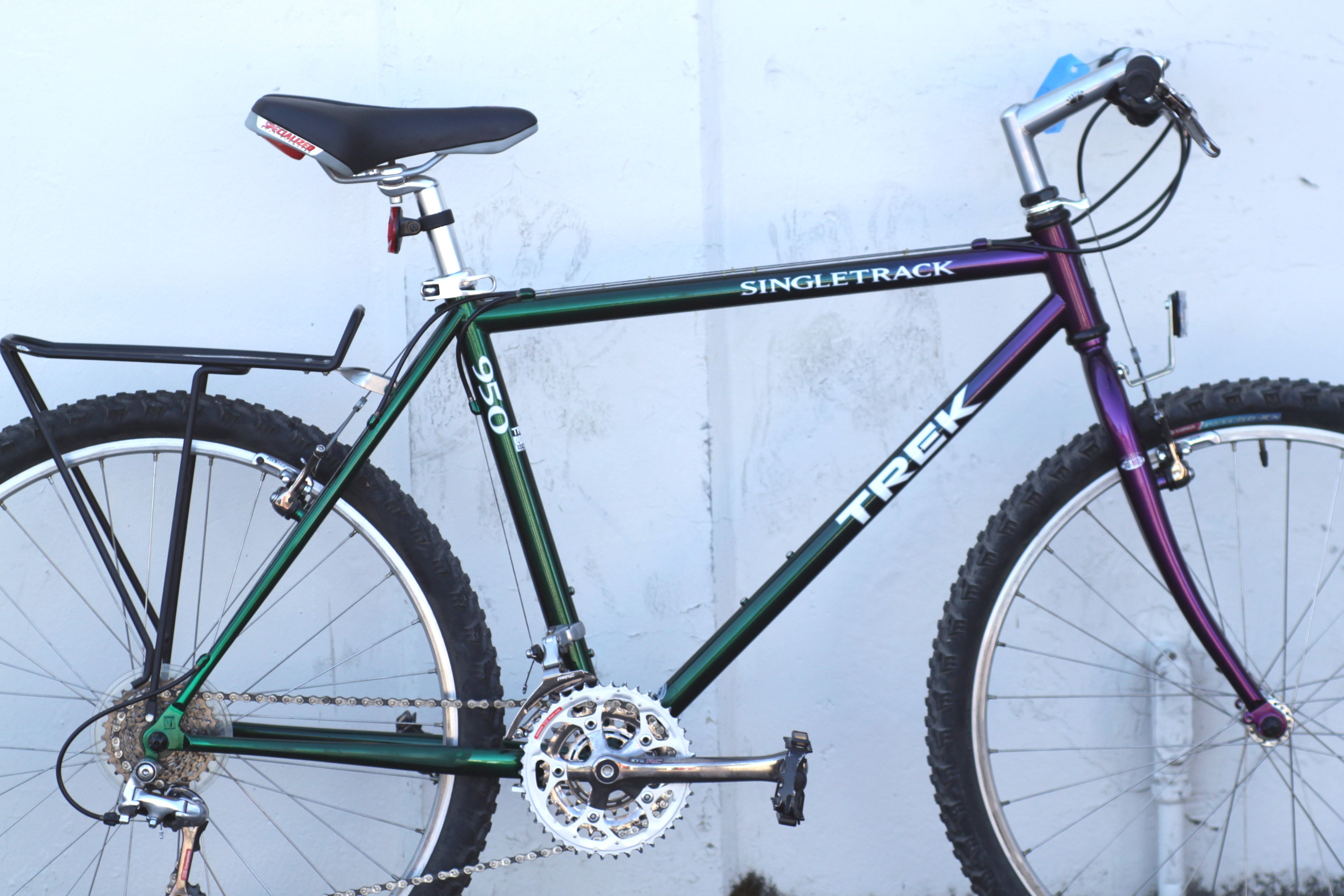 Trek 950 Singletrack Vintage Steel Mountain Bike - Handbuilt in USA 49 ...