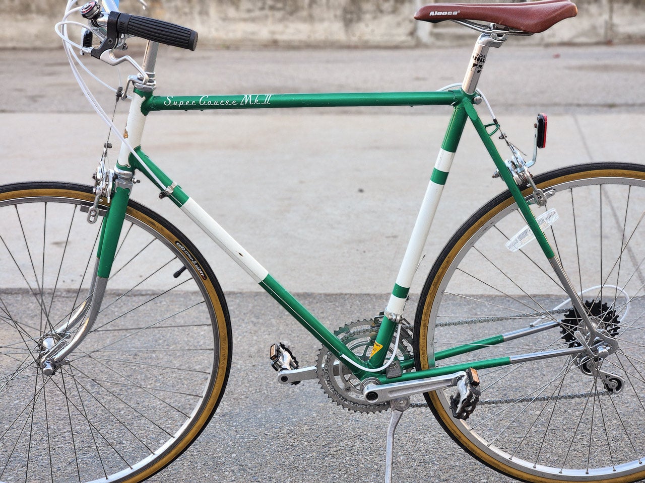 Raleigh Super Course Mk II City / Townie Bike - Lugged Reynolds Steel ...
