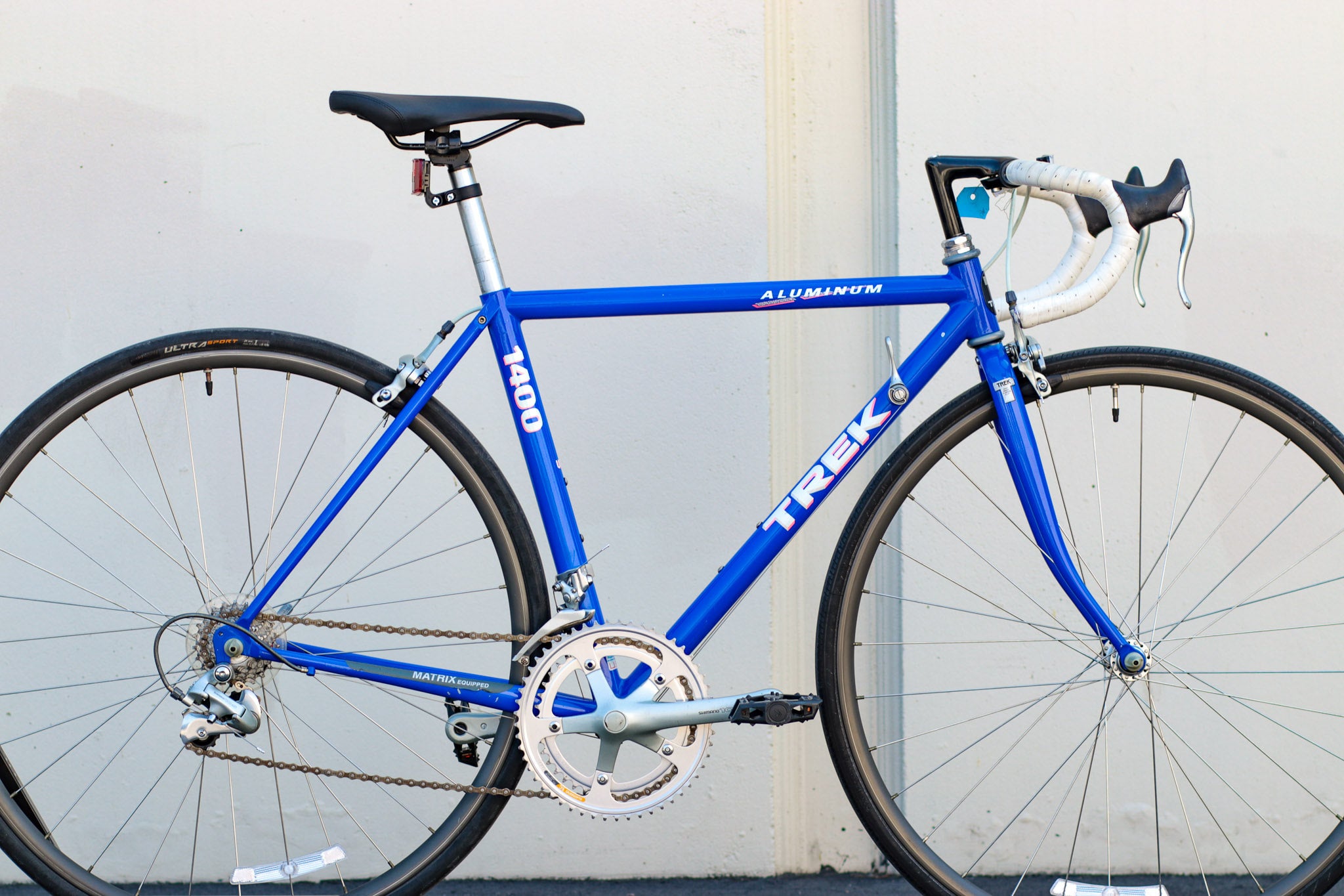 Trek 1400 Vintage Aluminum Road Bike - Made in USA blue - TBKY | Used ...