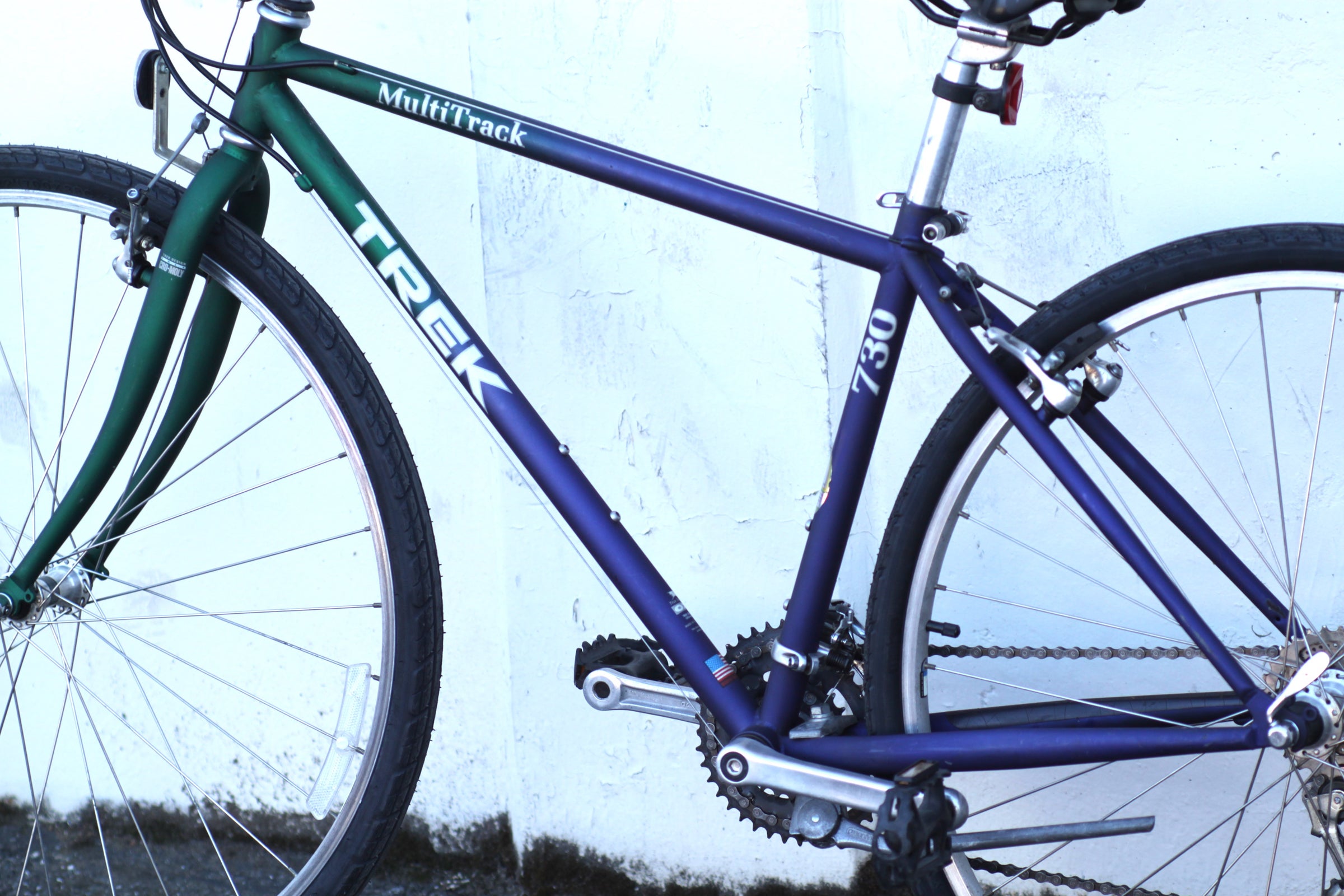 Trek MultiTrack 730 True Temper Cromoly Commuter Hybrid Bike purple ...