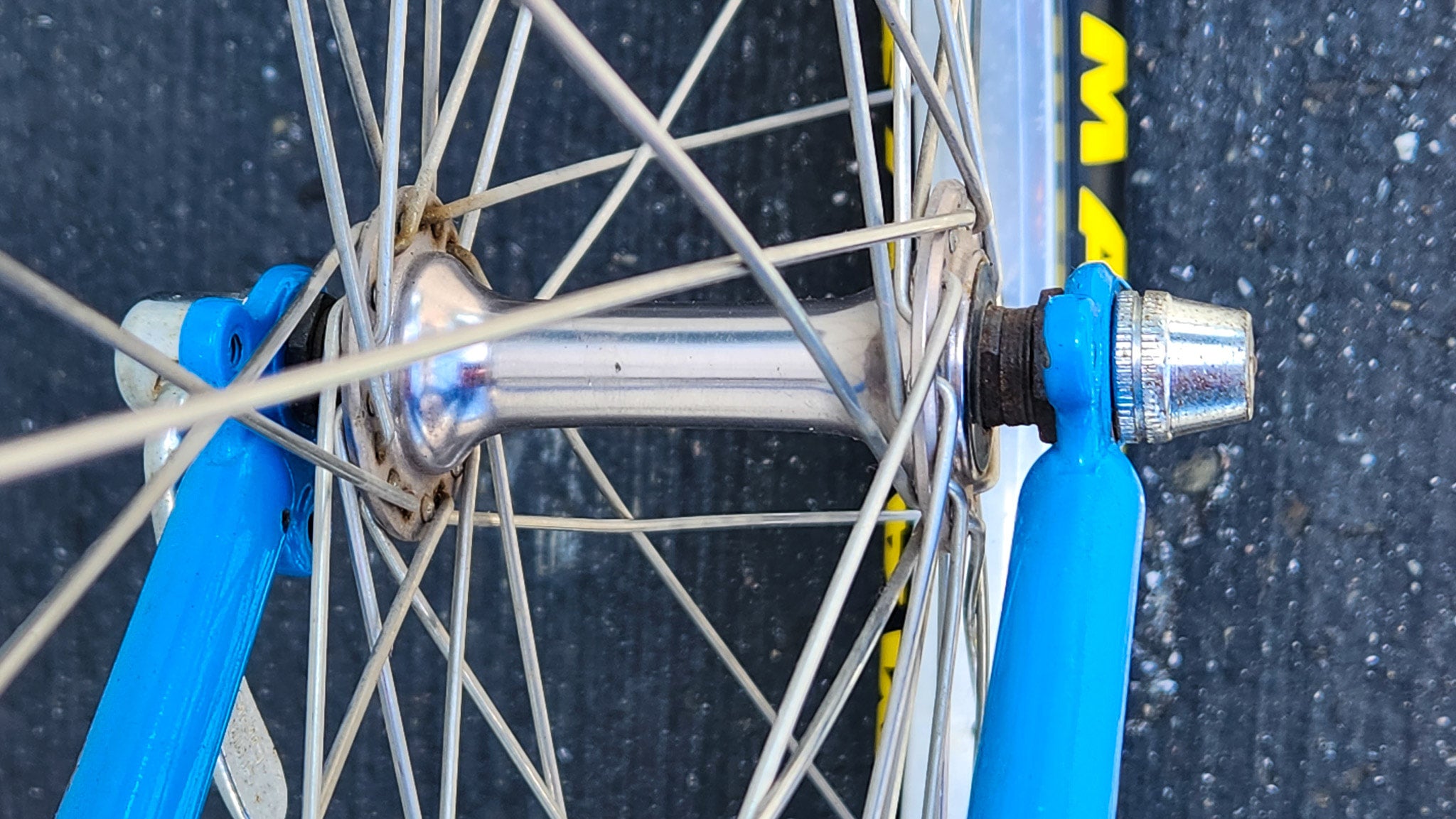 Cannondale Alpine Series SM500 Vintage MTB with New Maxxis DTH Tires blue - AXCB | Used Bikes ...