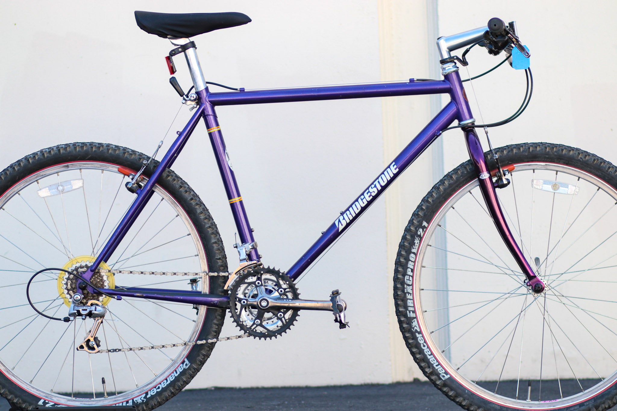 Bridgestone MB-4 Vintage Mountain Bike - Tange Steel Frame purple ...