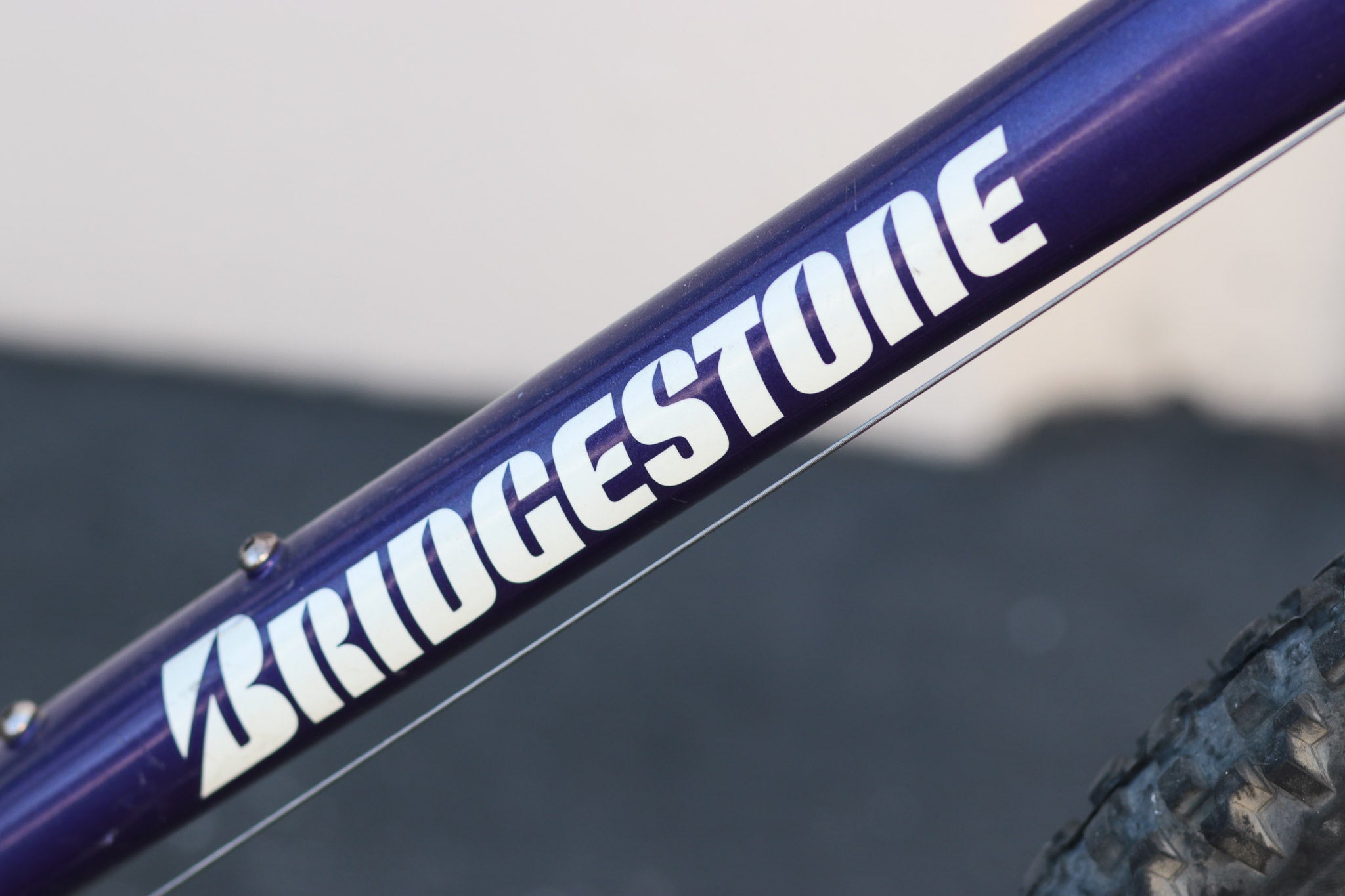 Bridgestone MB-4 Vintage Mountain Bike - Tange Steel Frame purple ...