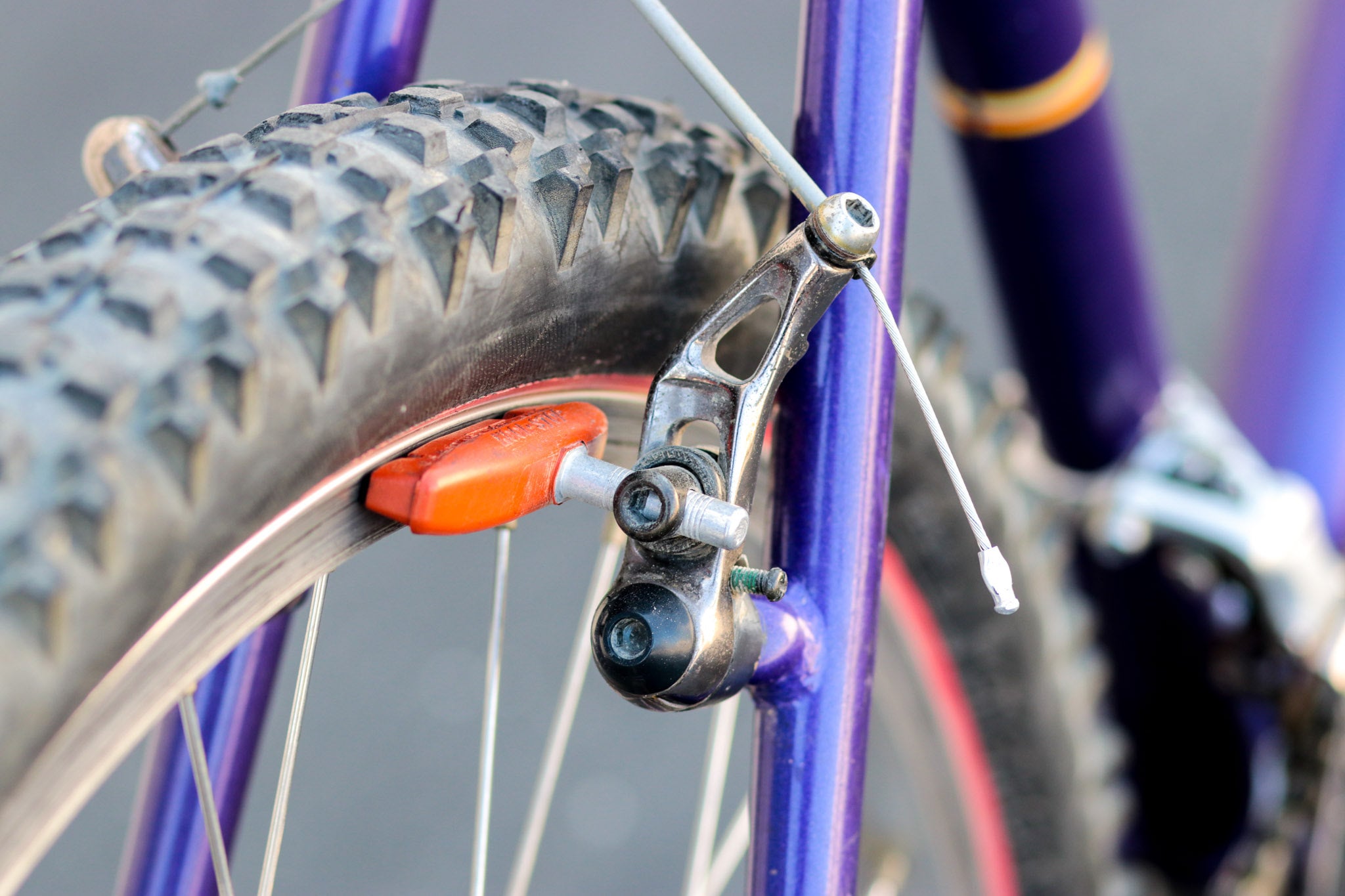 Bridgestone MB-4 Vintage Mountain Bike - Tange Steel Frame purple ...