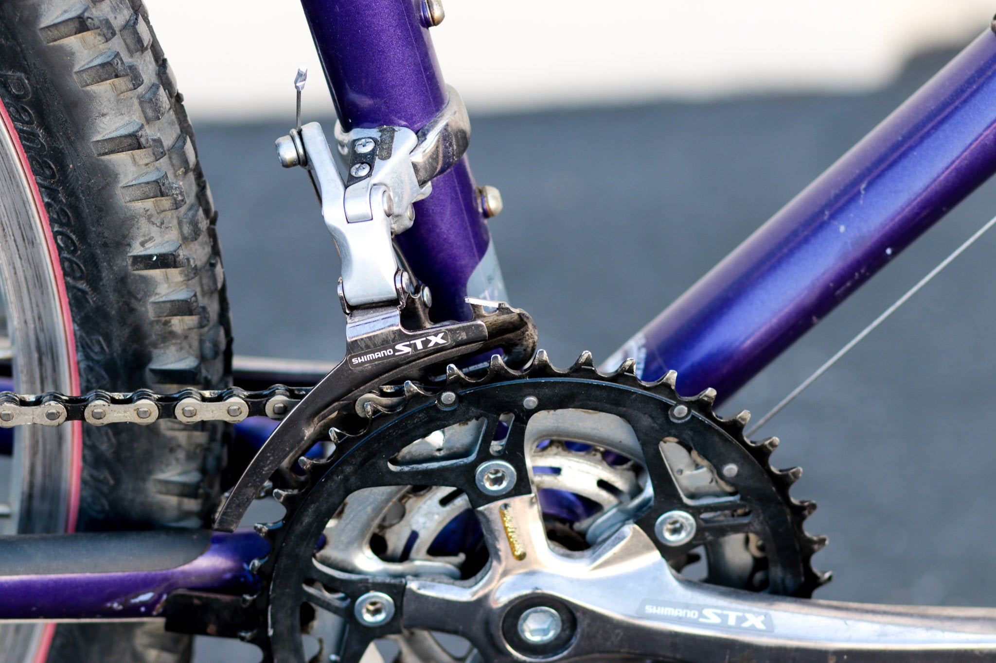 Bridgestone MB-4 Vintage Mountain Bike - Tange Steel Frame purple ...