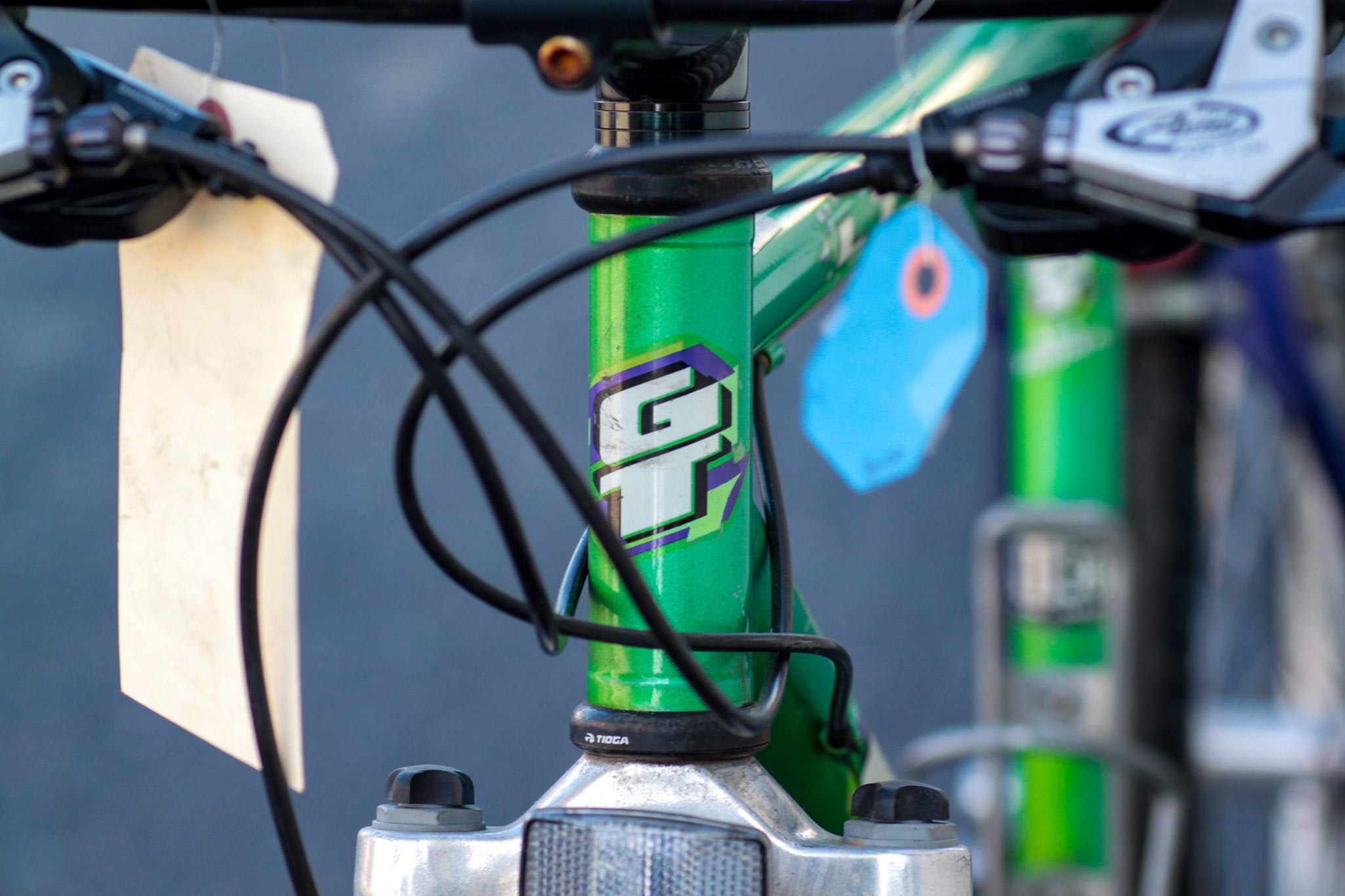 GT LTS 4000 Vintage Steel Full Suspension Mountain Bike 16 green - HWWE ...