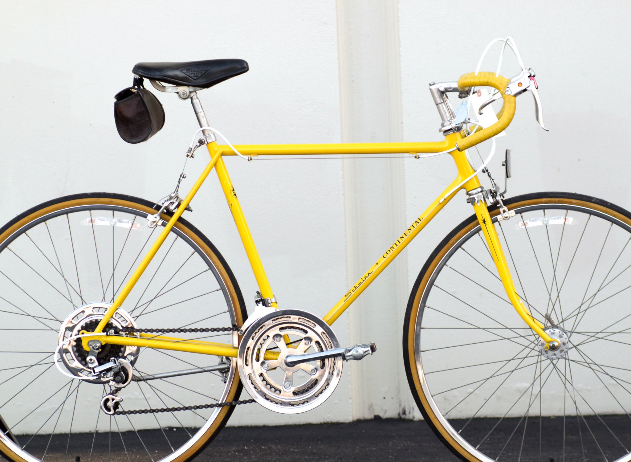 Schwinn Continental Vintage Steel Road Bike - Made in Chicago yellow - DURB | Used Bikes for ...