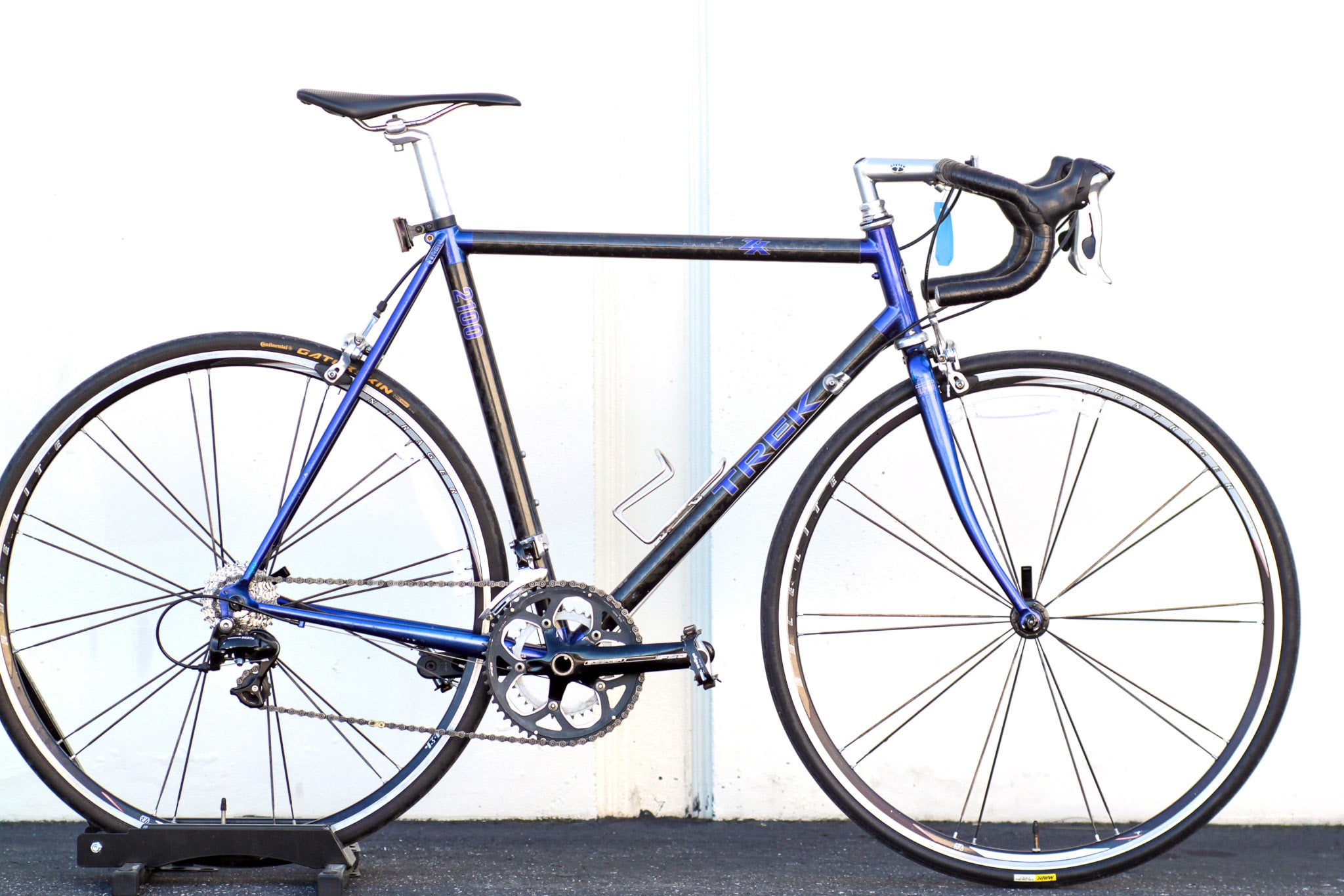 Trek 2100 ZX Carbon Series Road Bike black/blue - TLIL | Used Bikes for ...