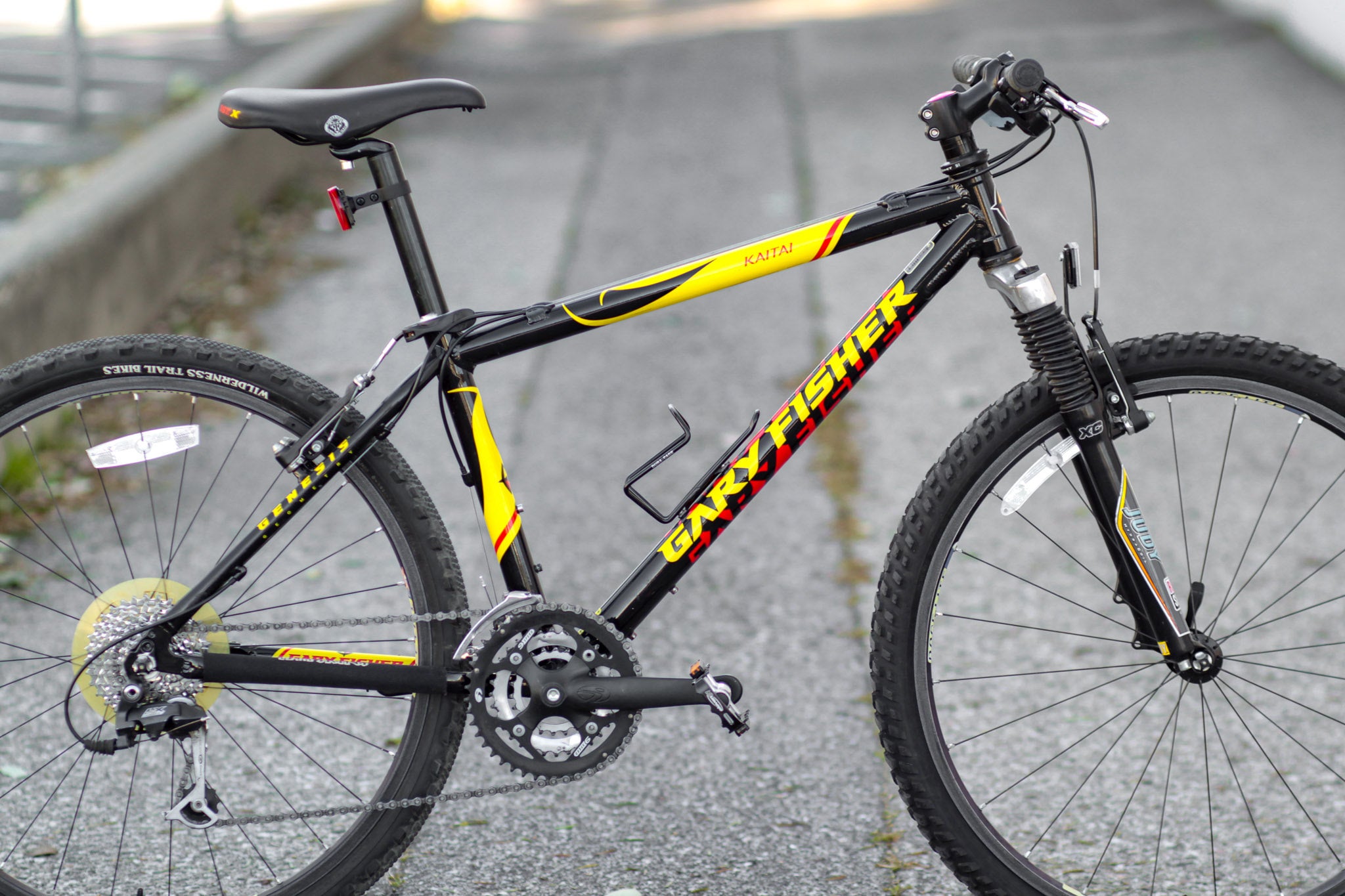 Gary Fisher Kaitai Classic Hardtail MTB - Good Big Kids Bike black/yellow - XDCD | Used Bikes ...