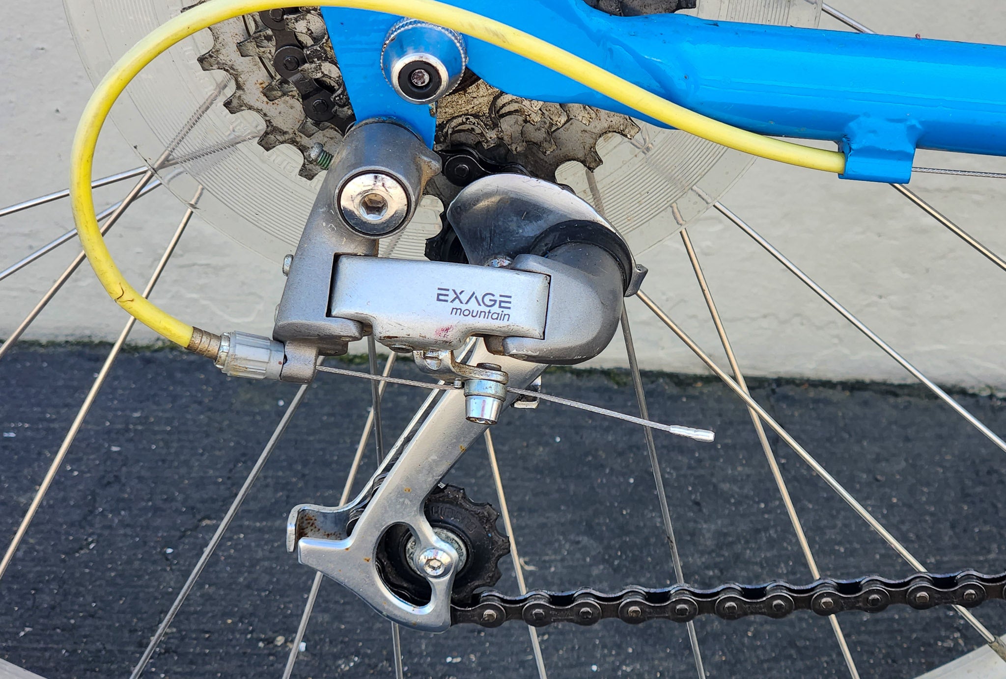 Cannondale Alpine Series SM500 Vintage MTB with New Maxxis DTH Tires blue - AXCB | Used Bikes ...