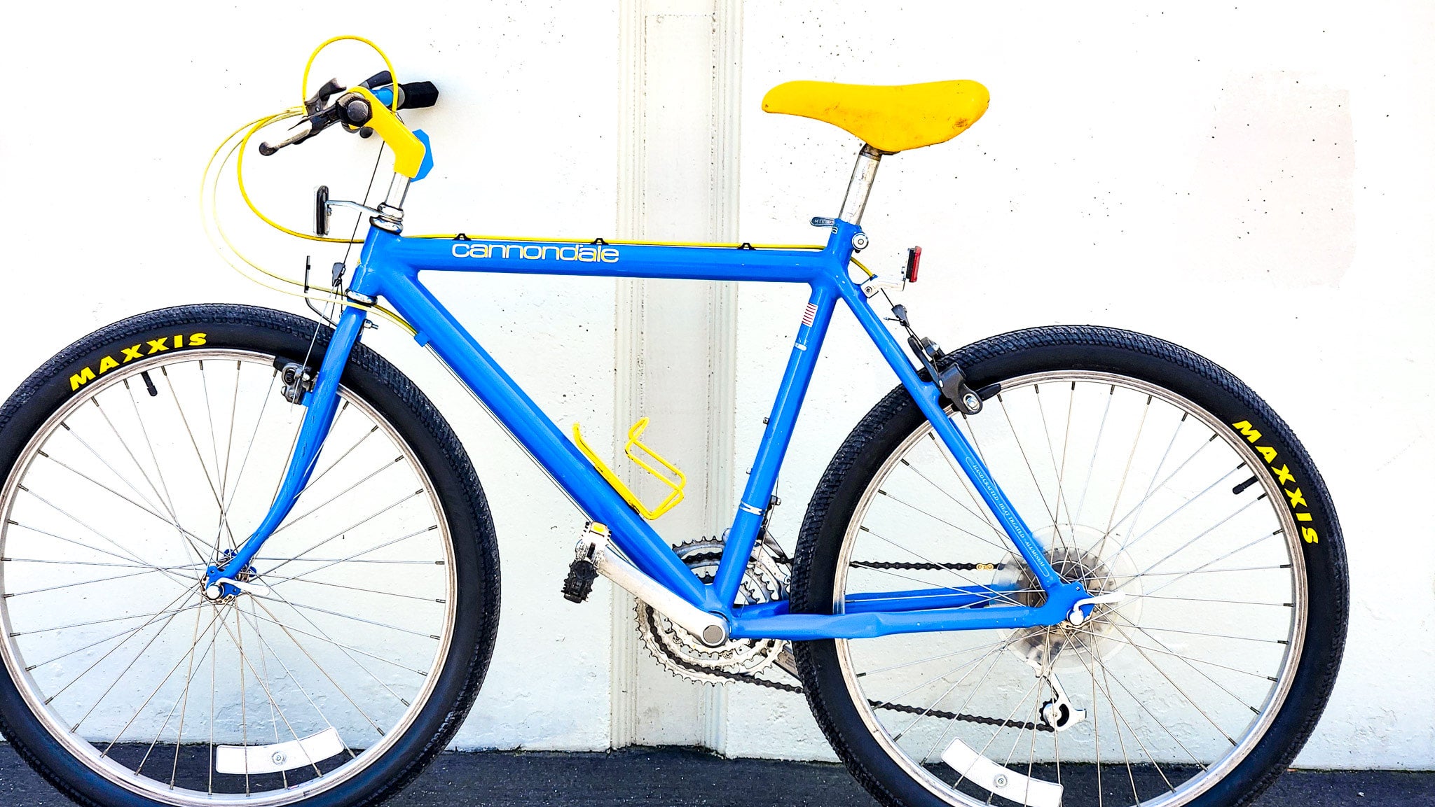 Cannondale Alpine Series SM500 Vintage MTB with New Maxxis DTH Tires blue - AXCB | Used Bikes ...