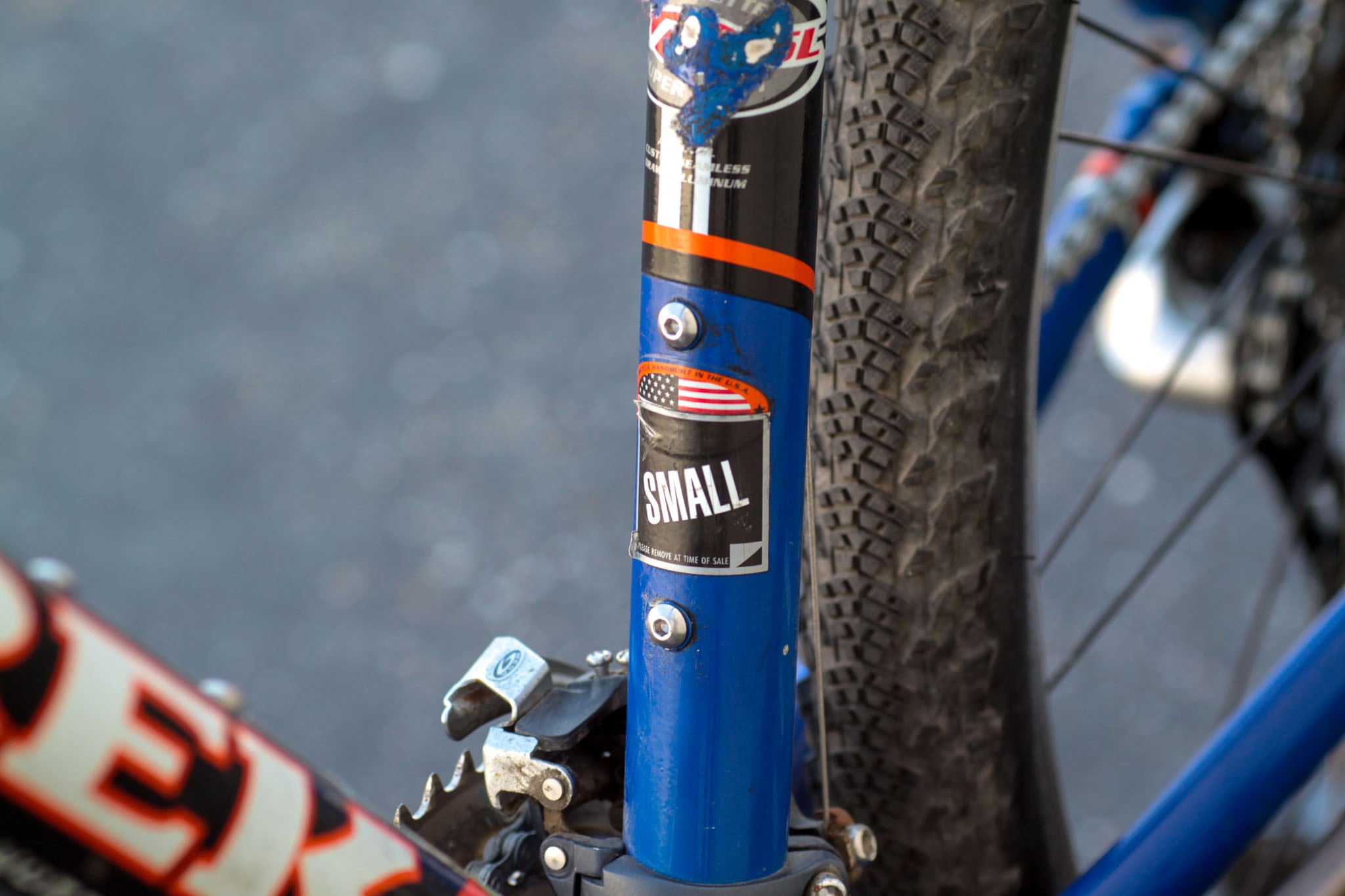 Trek 8000 SLR Hardtail Mountain Bike - Handbuilt in the USA Small blue ...