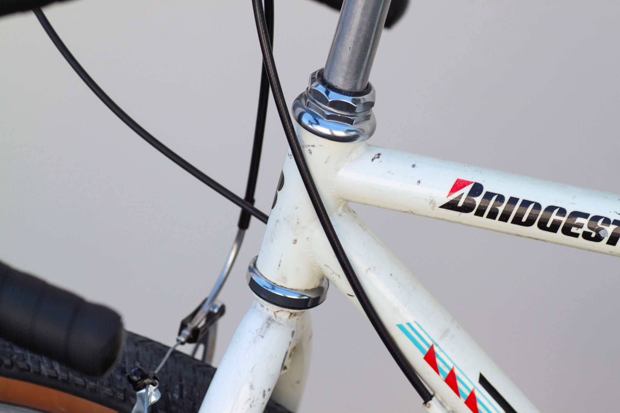 Bridgestone MB-5 Trailblazer Vintage Steel Drop Bar Gravel Bike white ...