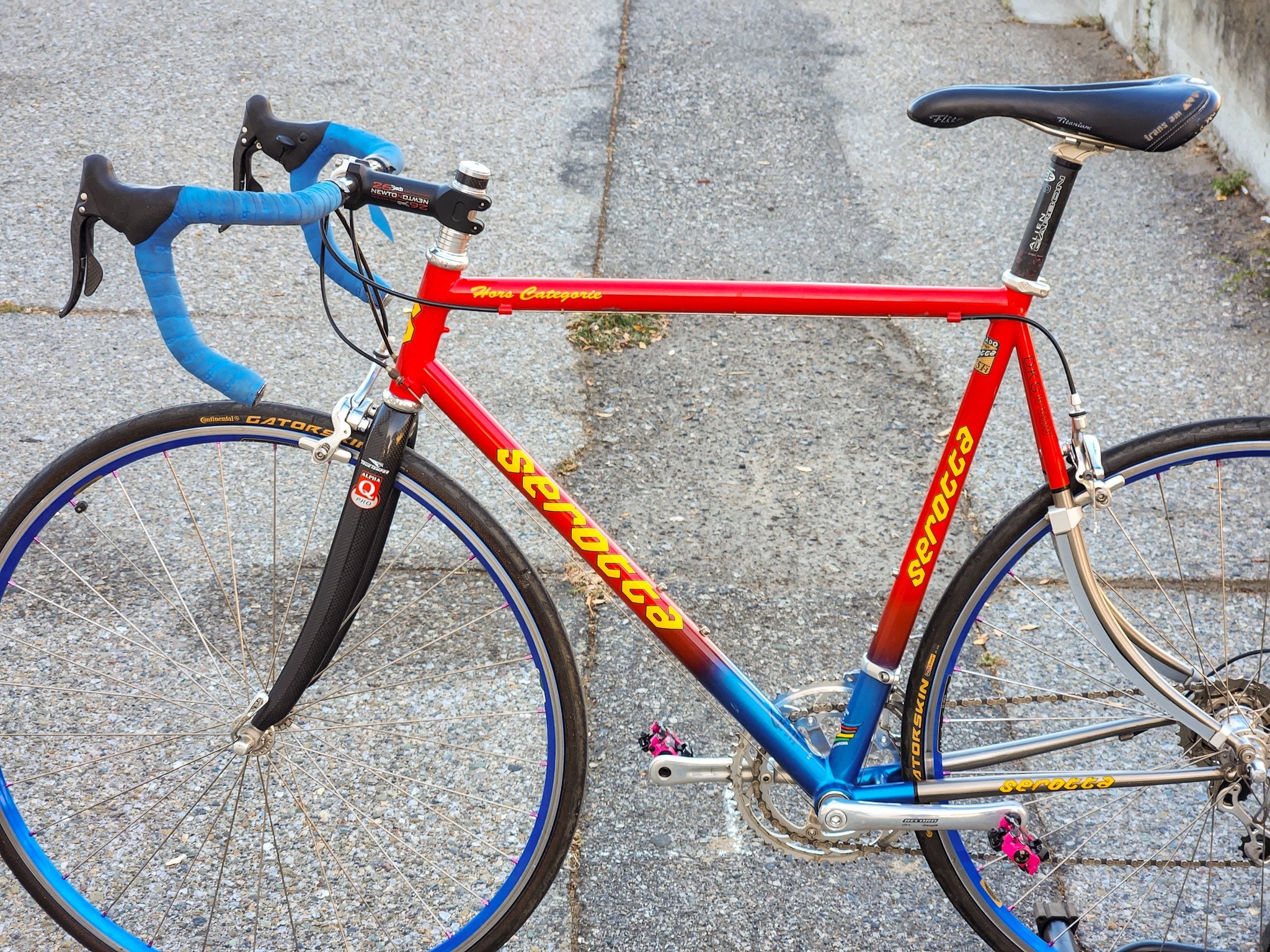 Serotta Hors Categorie Titanium Road Bike with DKS seatstays and ...