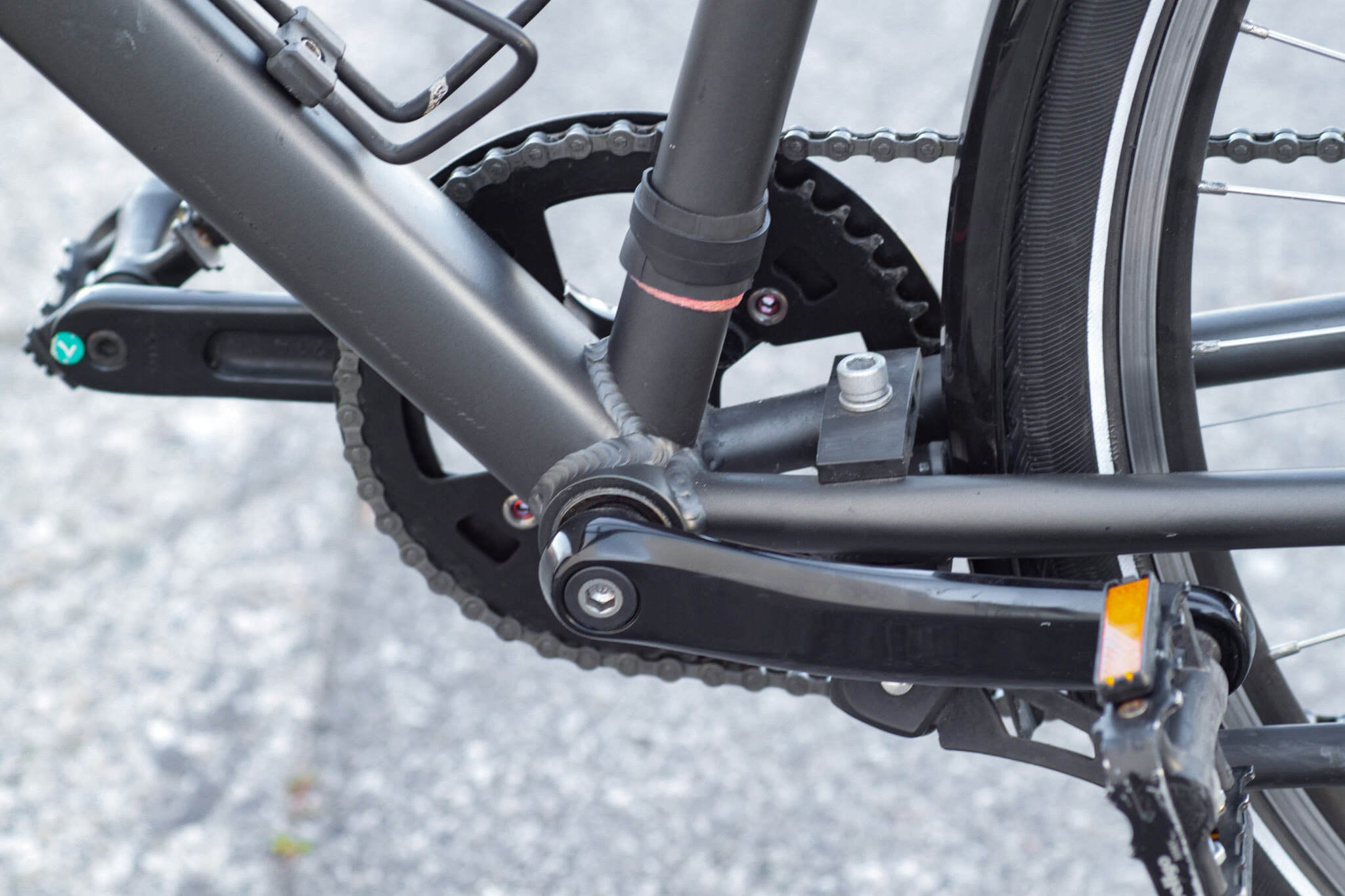 Republic Commuter / Hybrid Step-Thru Bike w/Rear Rack - gray - QFWL ...