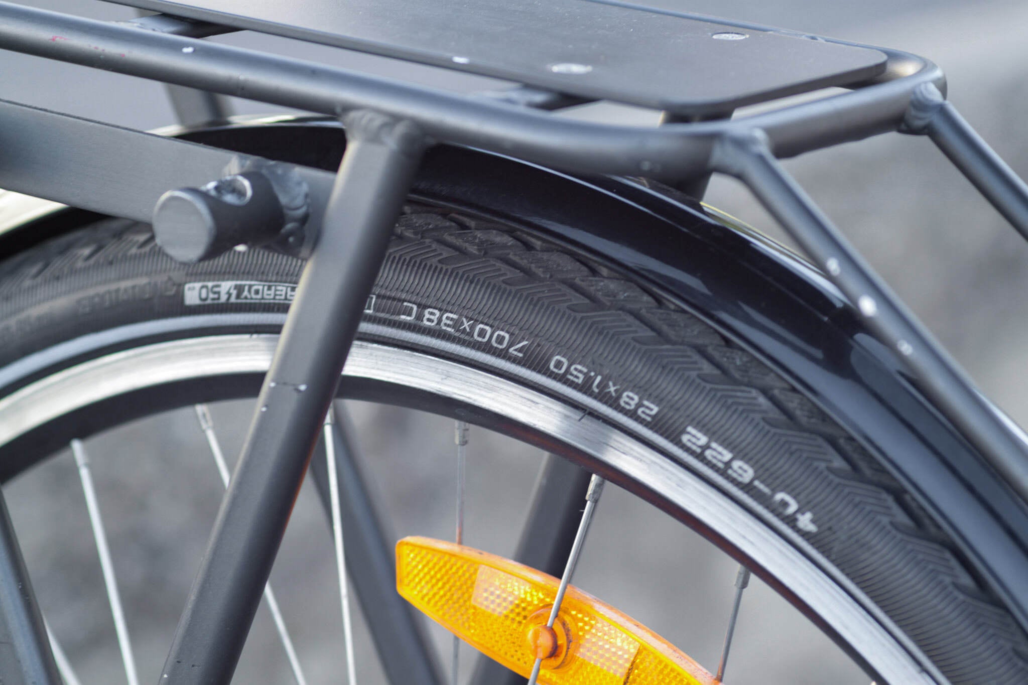 Republic Commuter / Hybrid Step-Thru Bike w/Rear Rack - gray - QFWL ...