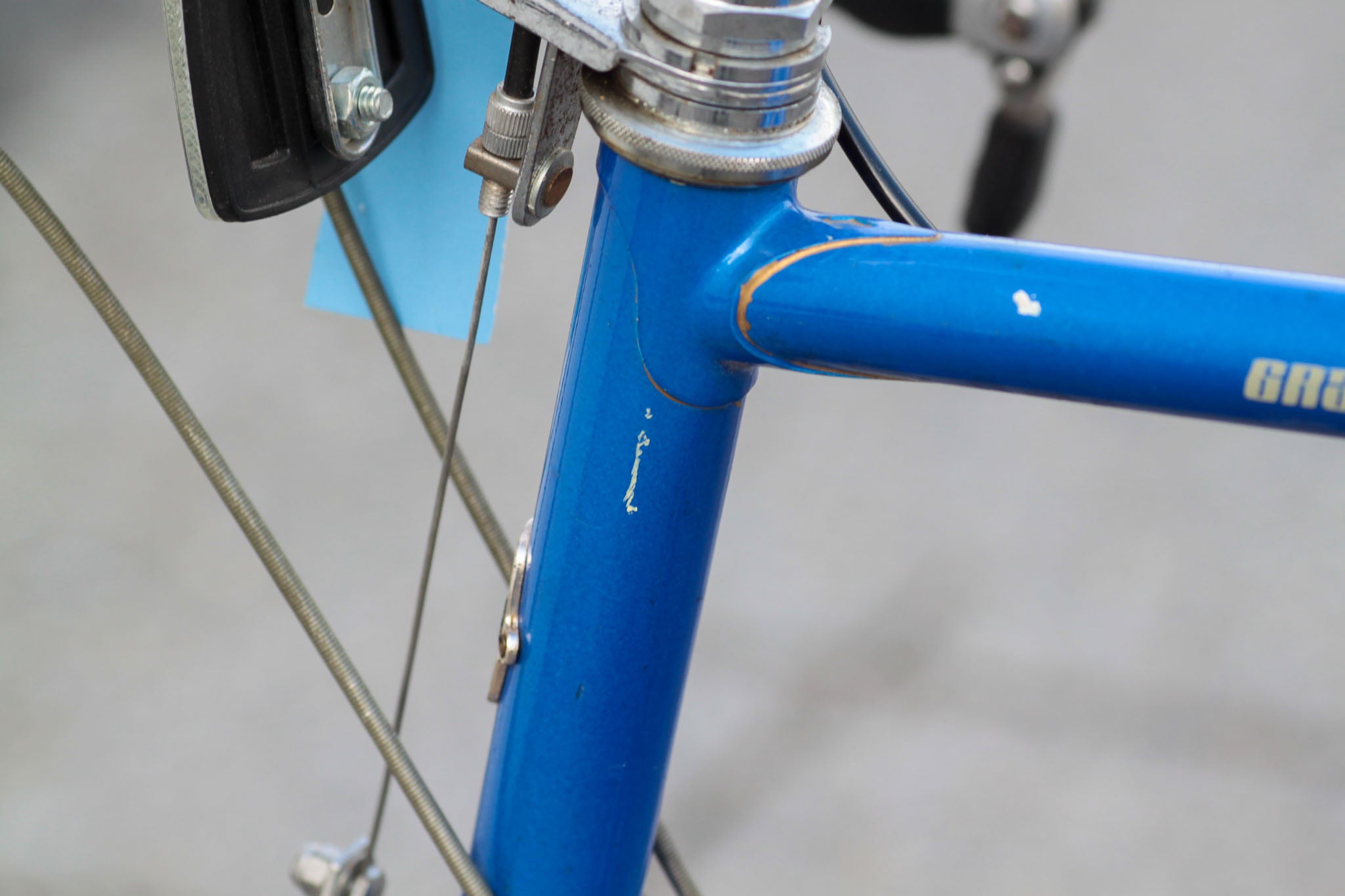 Miyata Gran Touring Vintage Tange Gravel Steel Road Bike AS-IS blue ...