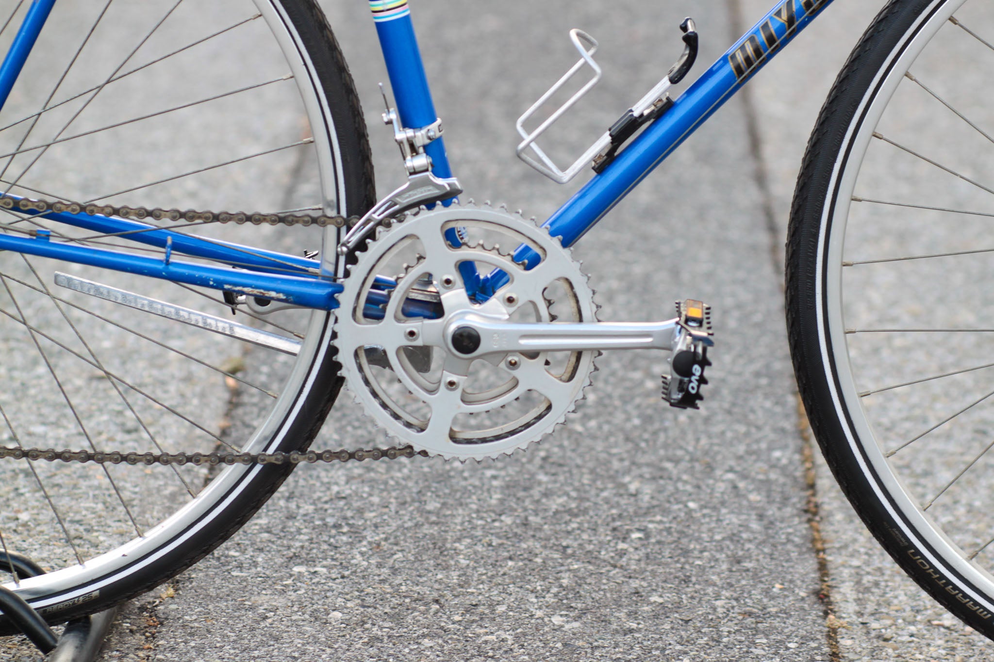 Miyata Gran Touring Vintage Tange Gravel Steel Road Bike AS-IS blue ...